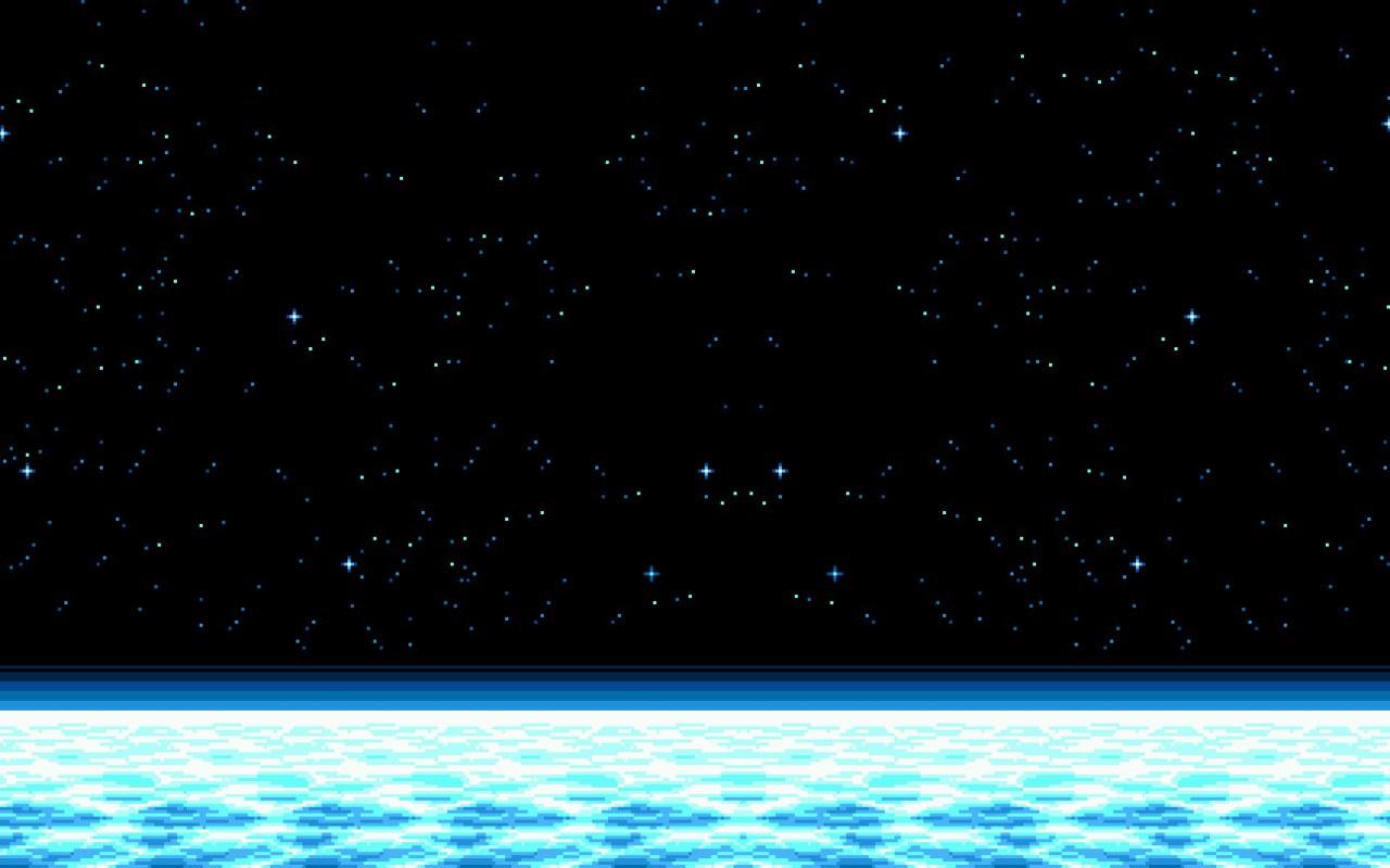 Pixel Art Blue Wallpapers - Top Free Pixel Art Blue Backgrounds ...