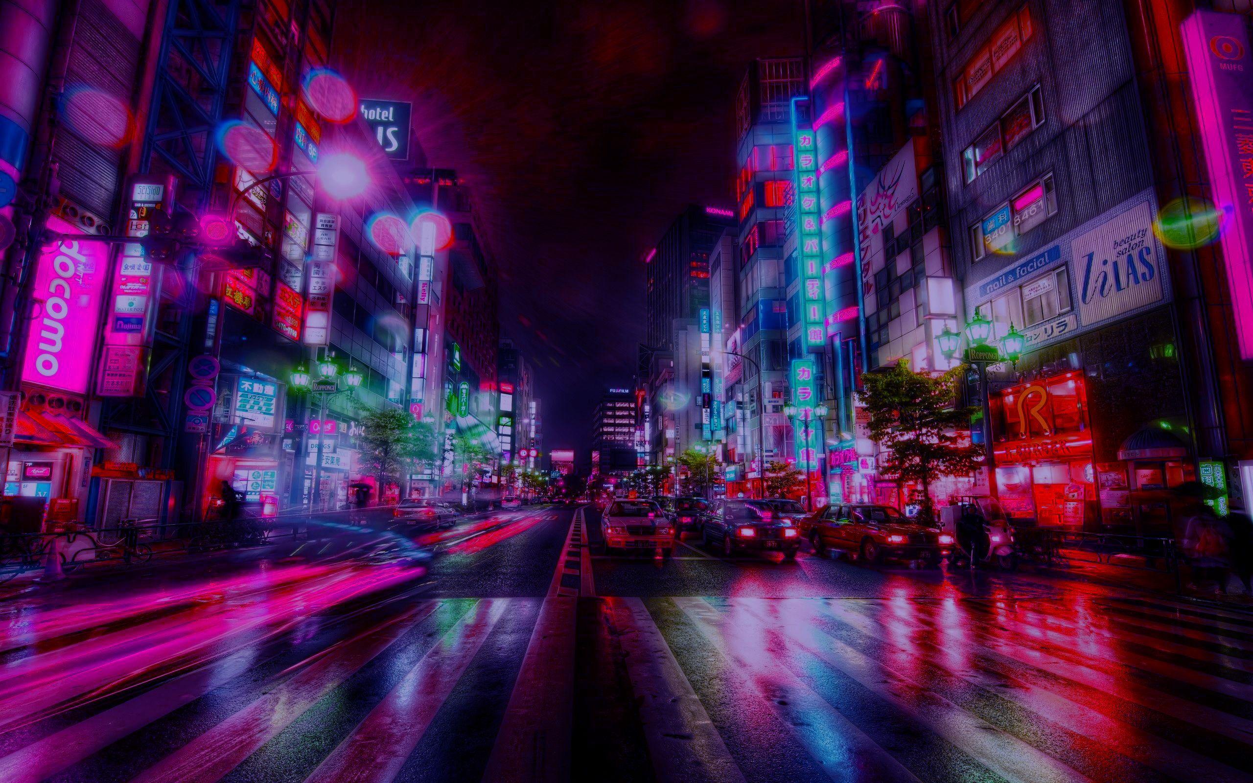 Purple Tokyo Wallpapers - Top Free Purple Tokyo Backgrounds ...