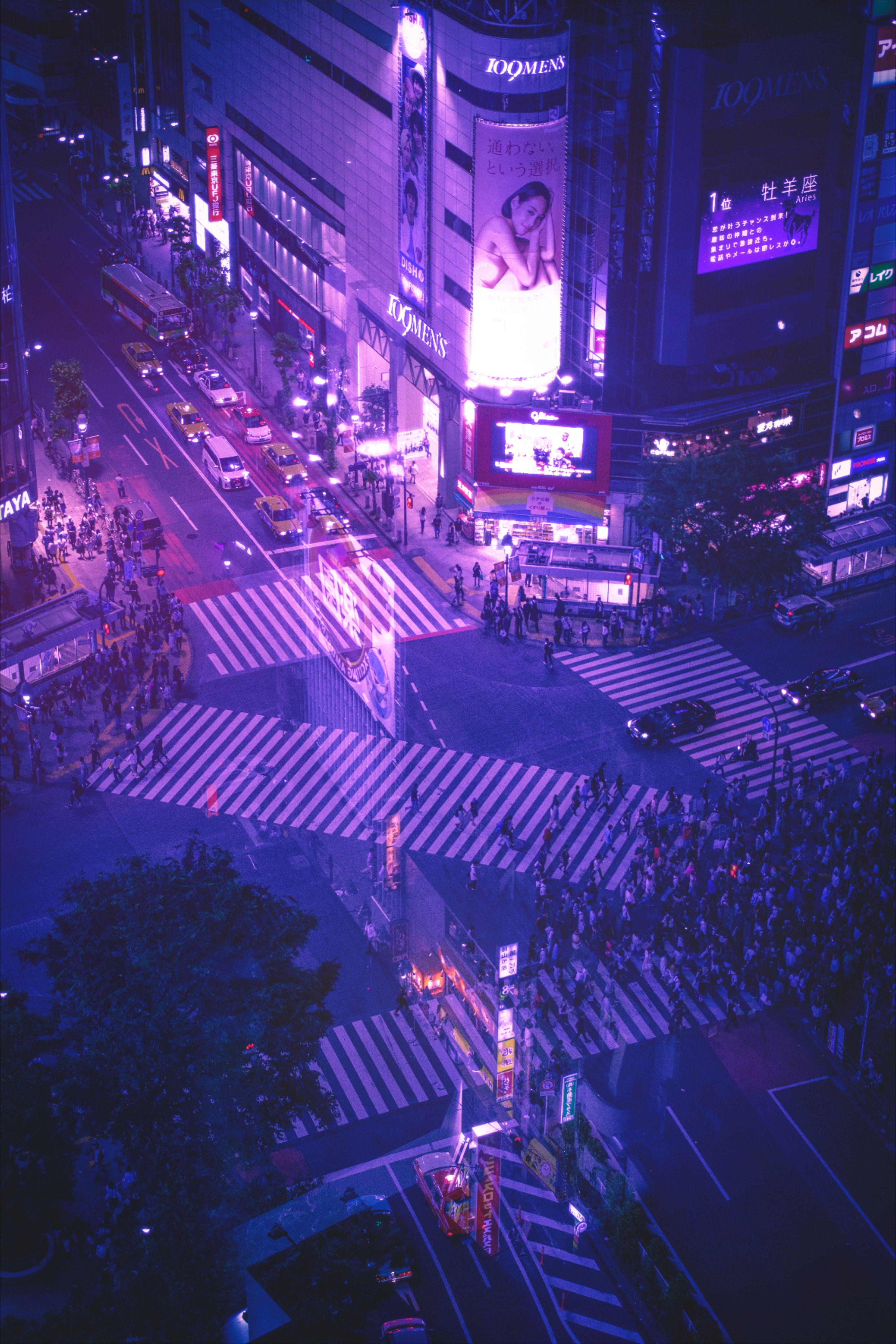 Purple Tokyo Wallpapers - Top Free Purple Tokyo Backgrounds ...