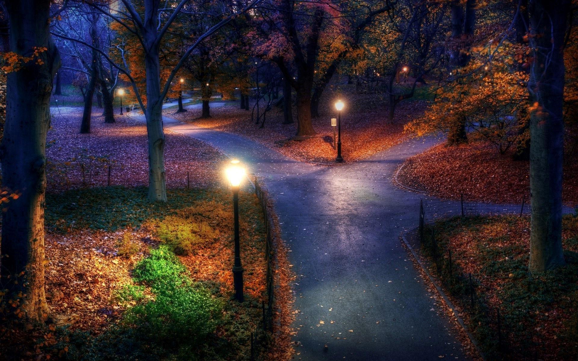 Autumn Night Desktop Wallpapers - Top Free Autumn Night Desktop ...