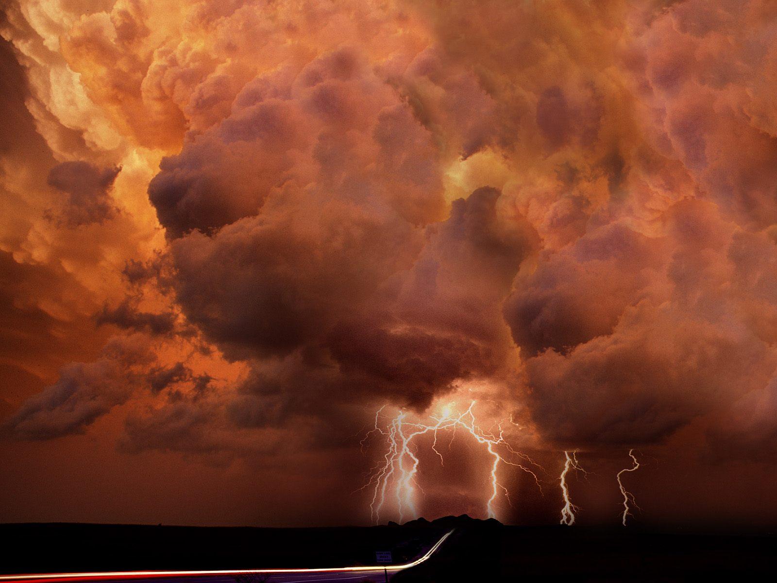 Sunset Storm Wallpapers - Top Free Sunset Storm Backgrounds ...