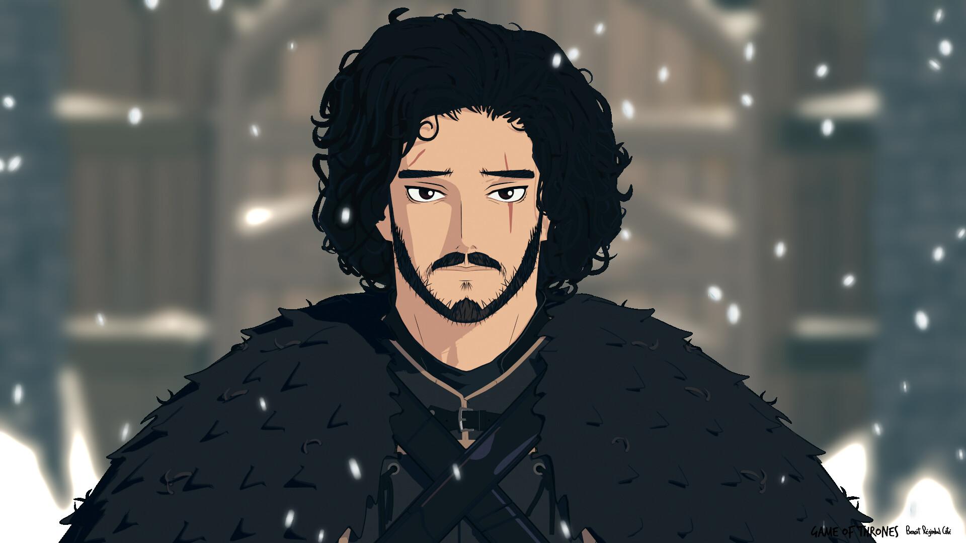 Jon Snow Cartoon Wallpapers - Top Free Jon Snow Cartoon Backgrounds ...