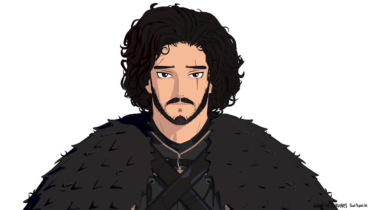 Jon Snow Cartoon Wallpapers - Top Free Jon Snow Cartoon Backgrounds ...