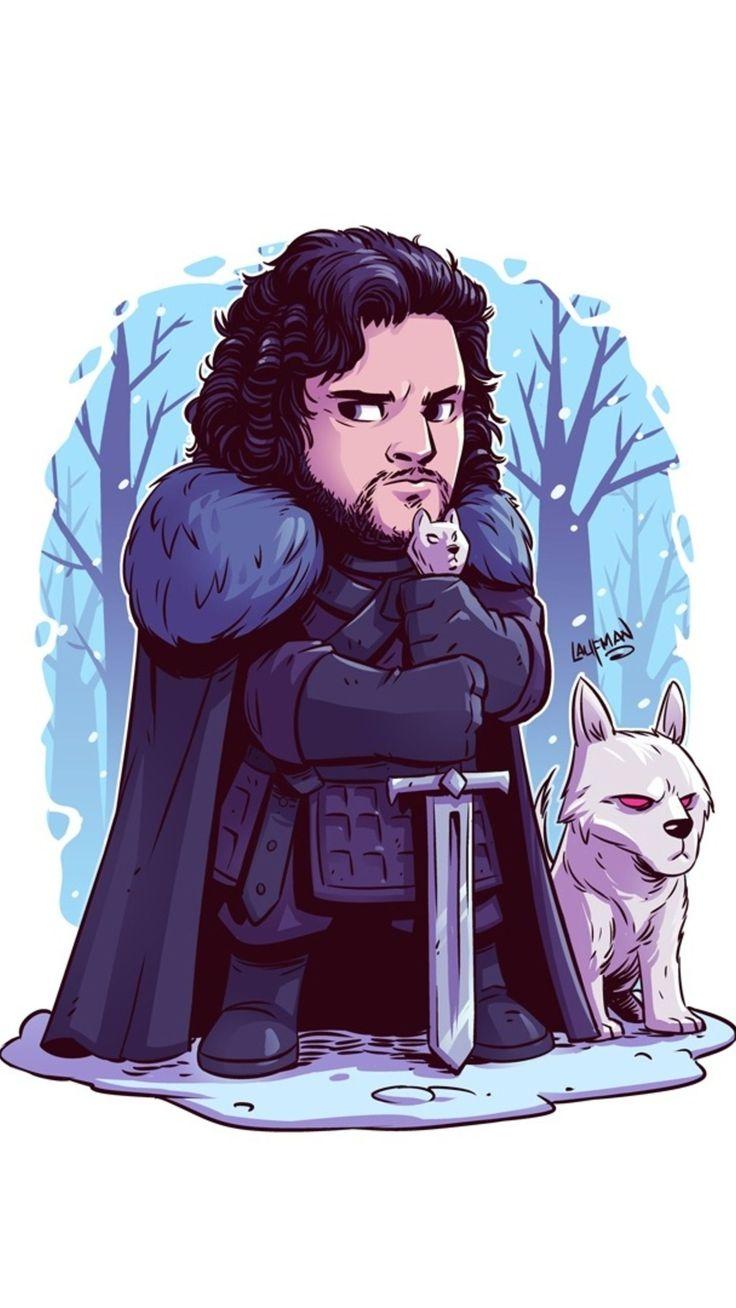 Jon Snow Cartoon Wallpapers - Top Free Jon Snow Cartoon Backgrounds ...