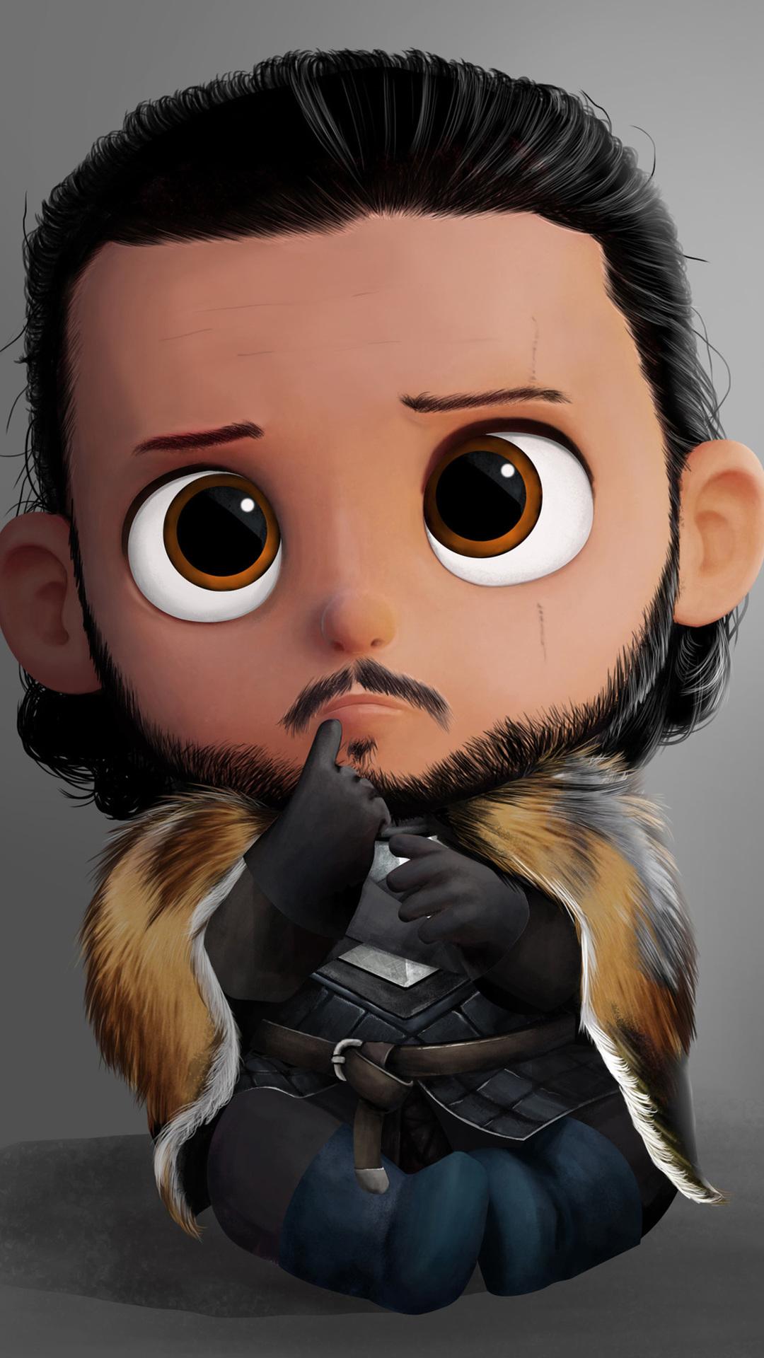 Jon Snow Cartoon Wallpapers - Top Free Jon Snow Cartoon Backgrounds ...