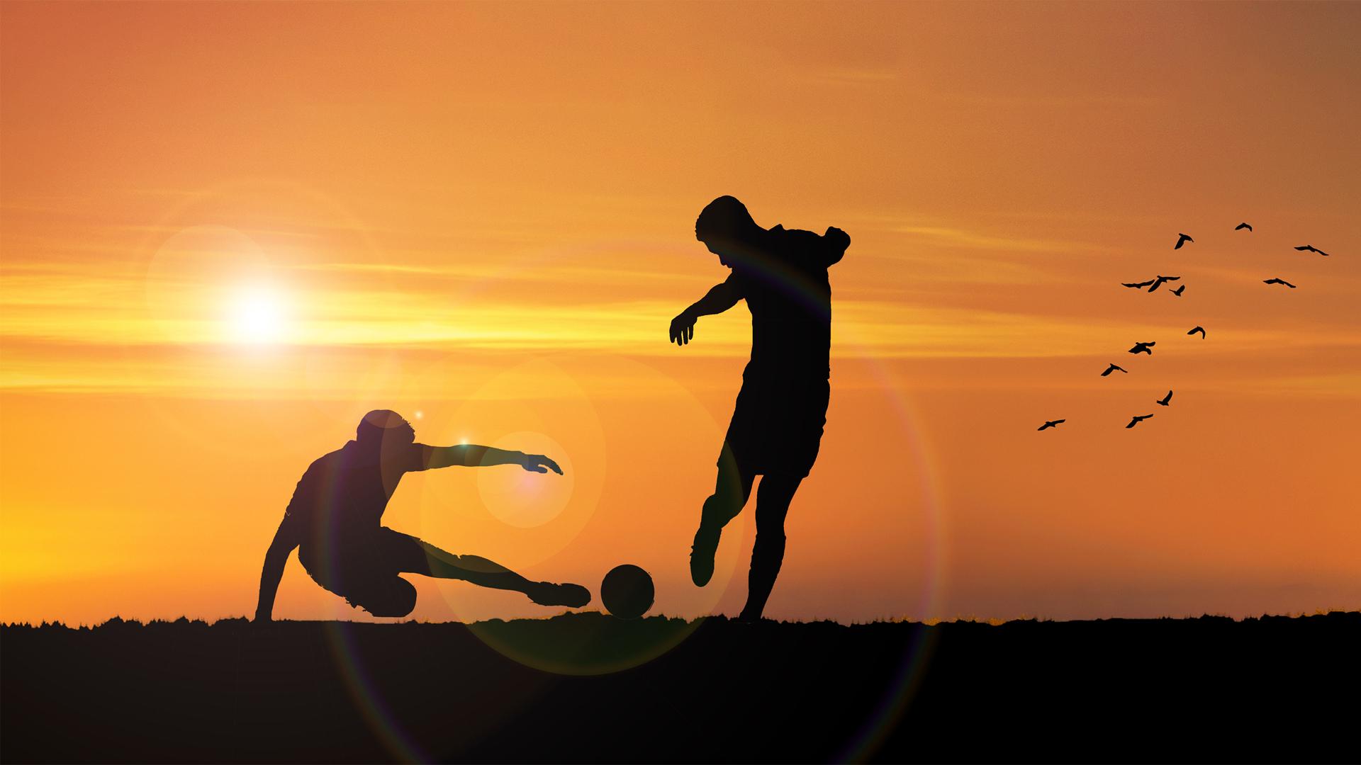 Soccer Sunset Wallpapers - Top Free Soccer Sunset Backgrounds ...