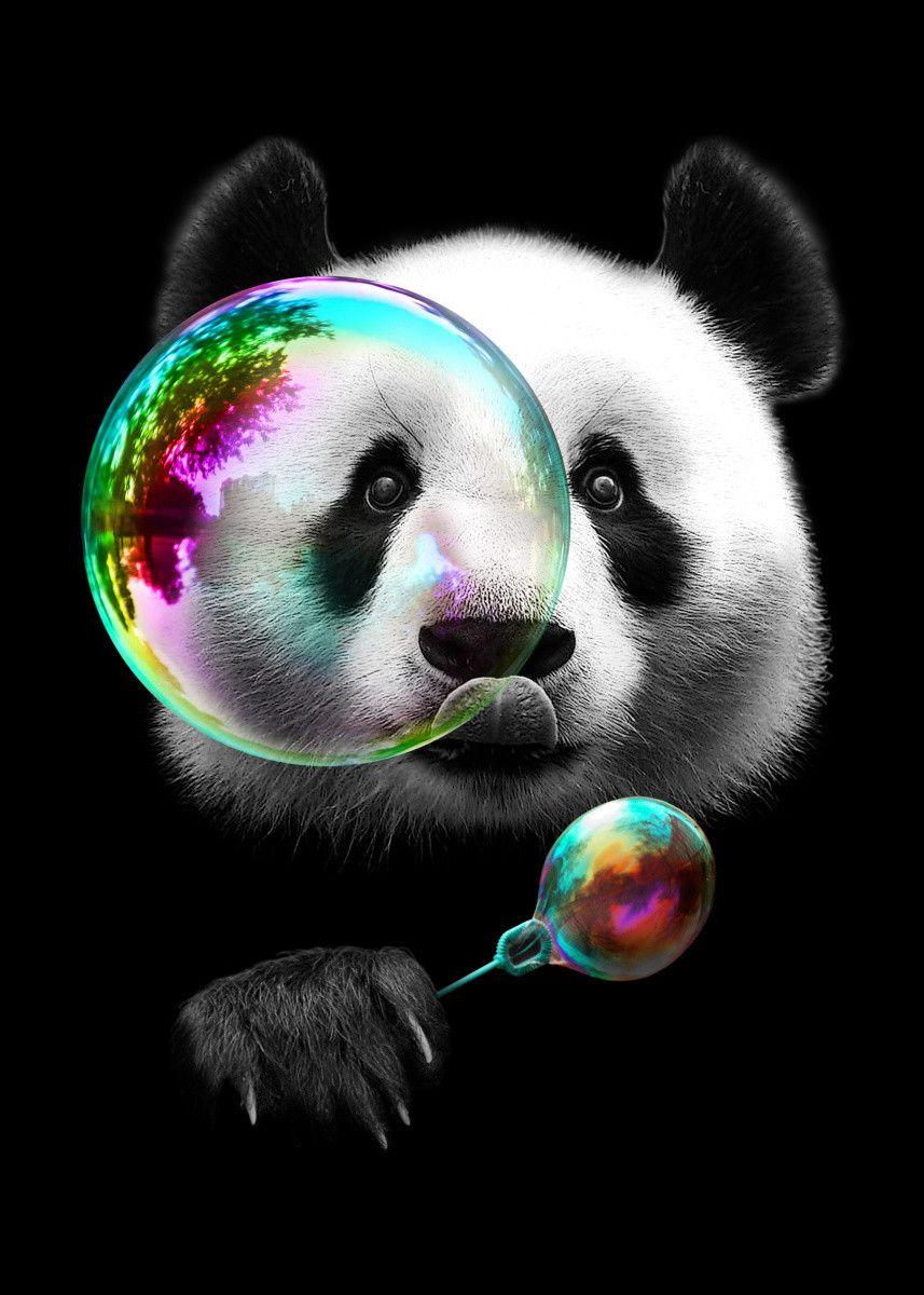 Cute Panda Bubble Wallpapers - Top Free Cute Panda Bubble Backgrounds ...