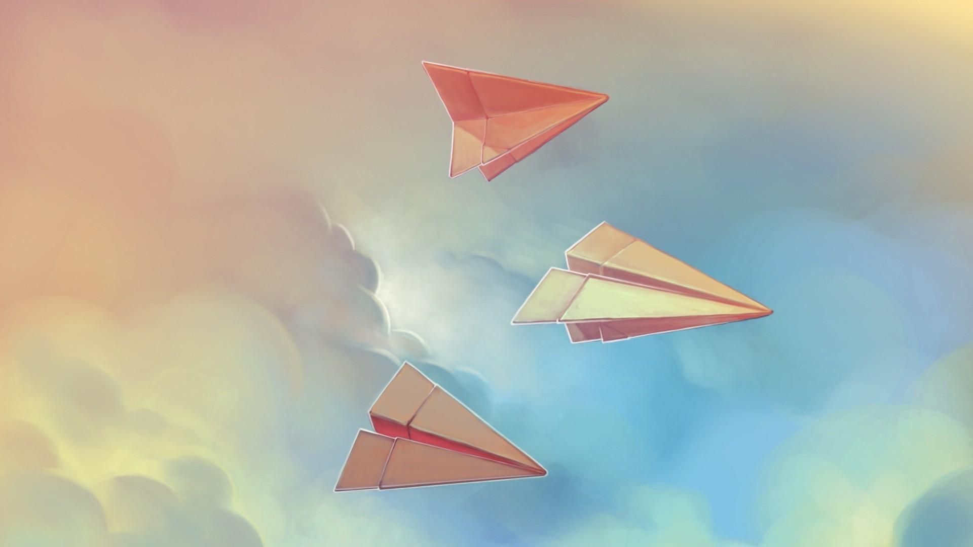 Cute Paper Airplane Wallpapers - Top Free Cute Paper Airplane ...