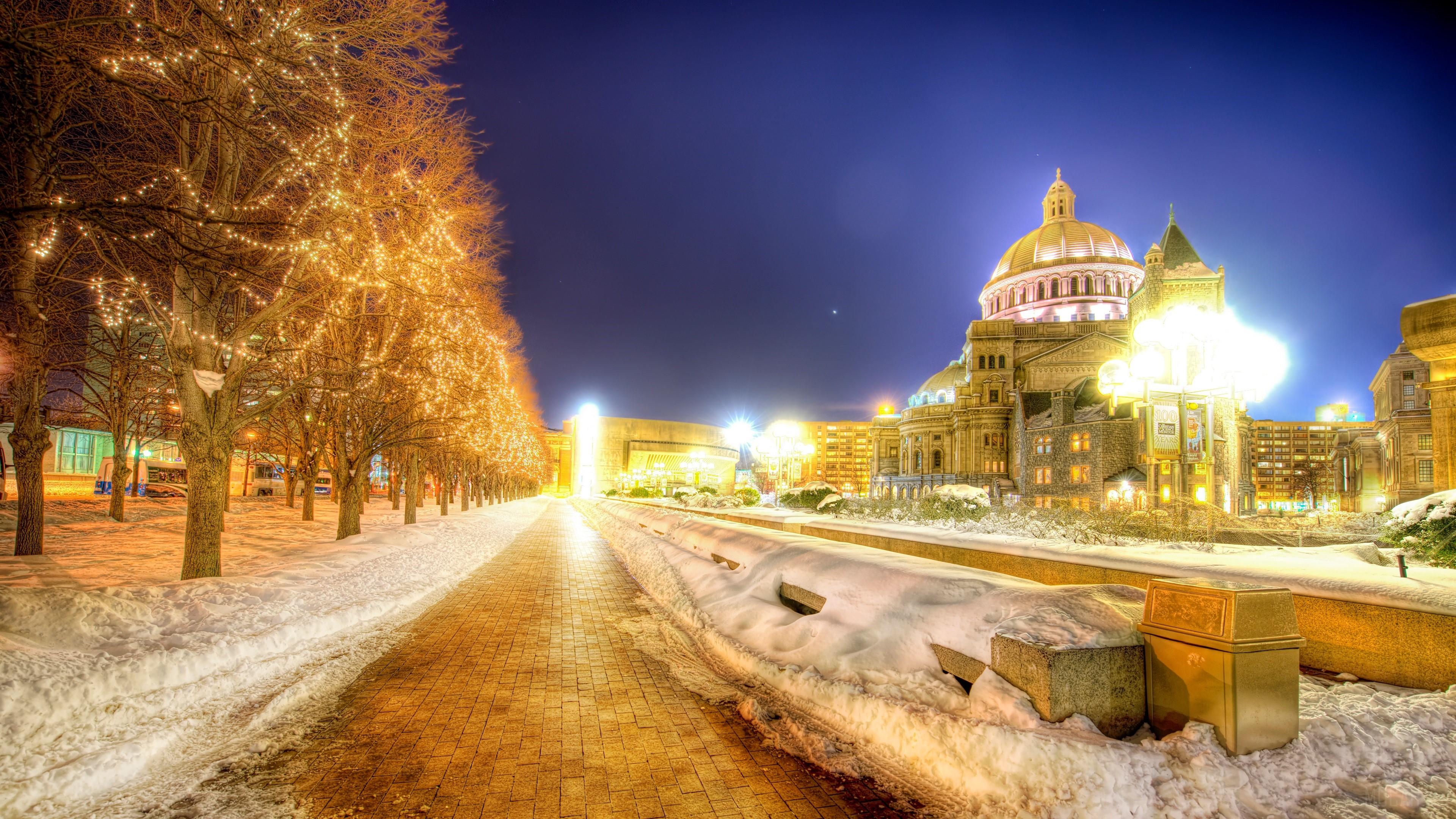 Boston Christmas Wallpapers - Top Free Boston Christmas Backgrounds ...