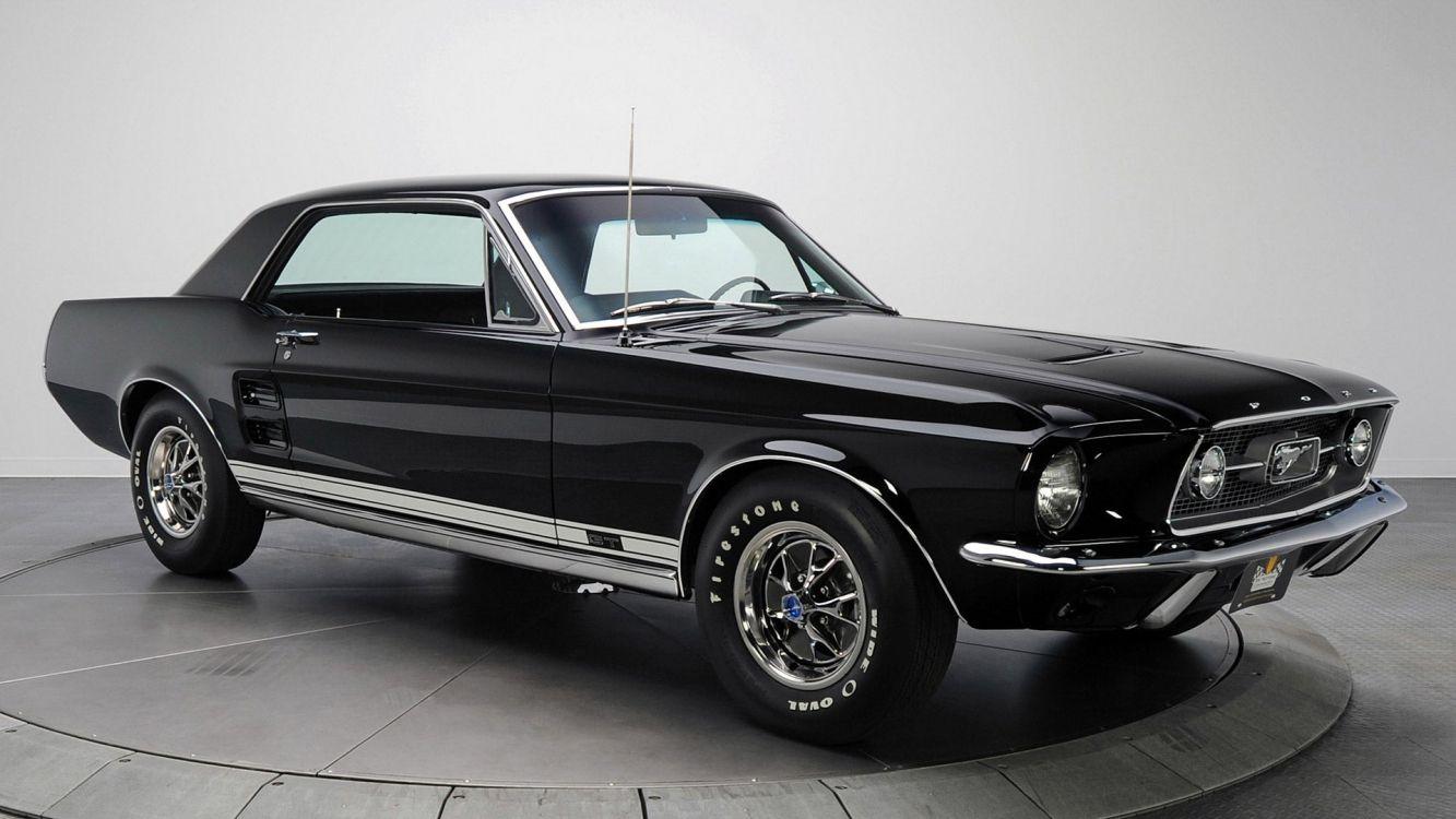 Classic Black Mustang Wallpapers - Top Free Classic Black Mustang ...