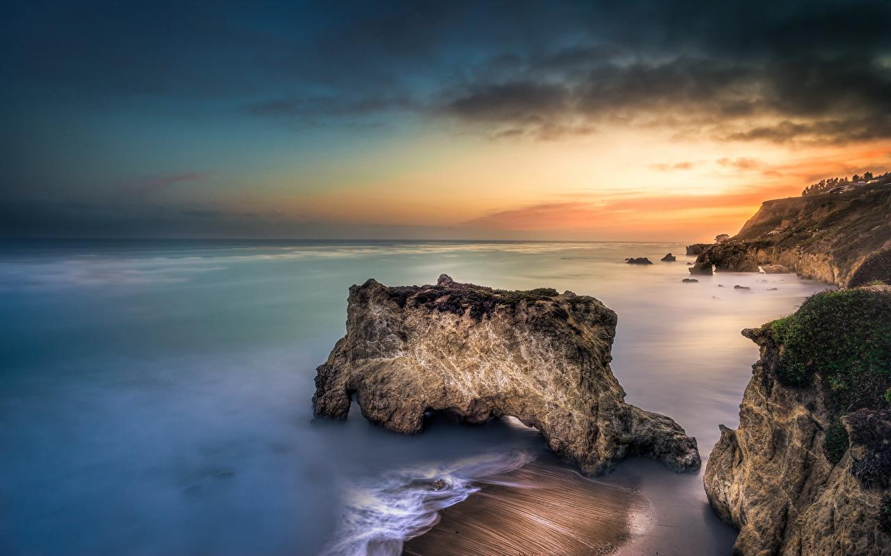 Malibu Beach Sunrise Desktop Wallpapers - Top Free Malibu Beach Sunrise ...