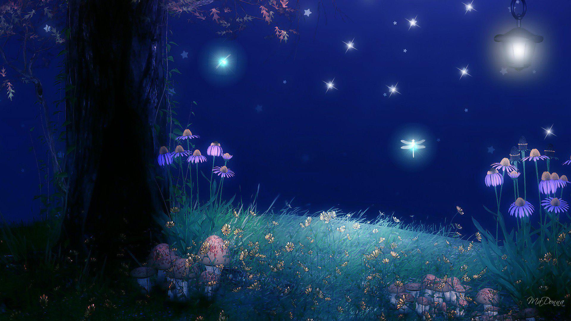 Fireflies Wallpapers - Top Free Fireflies Backgrounds - WallpaperAccess