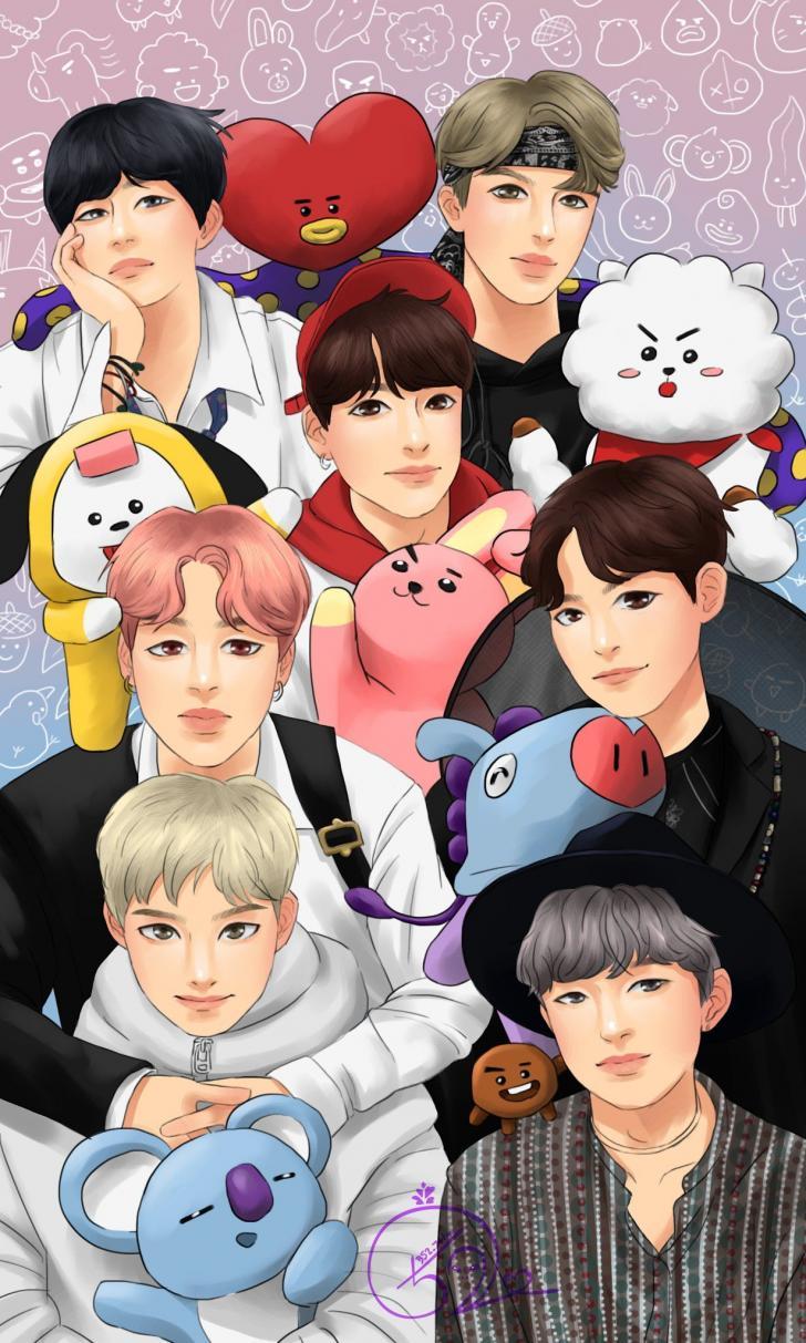 BTS Gif Wallpapers - Top Free BTS Gif Backgrounds - WallpaperAccess