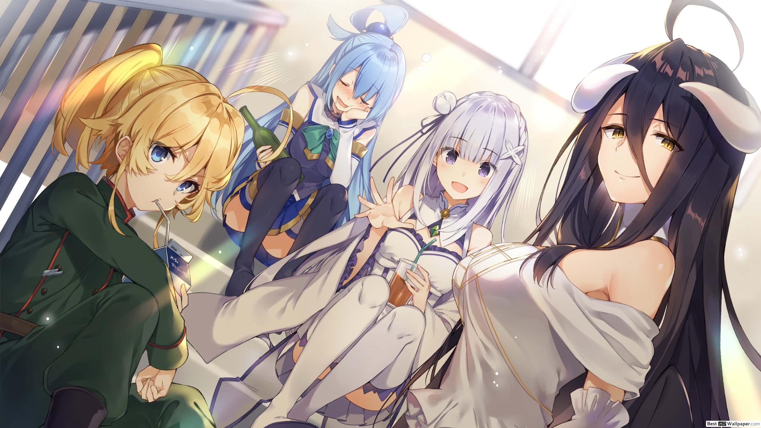 Isekai Quartet Wallpapers - Top Free Isekai Quartet Backgrounds - WallpaperAccess