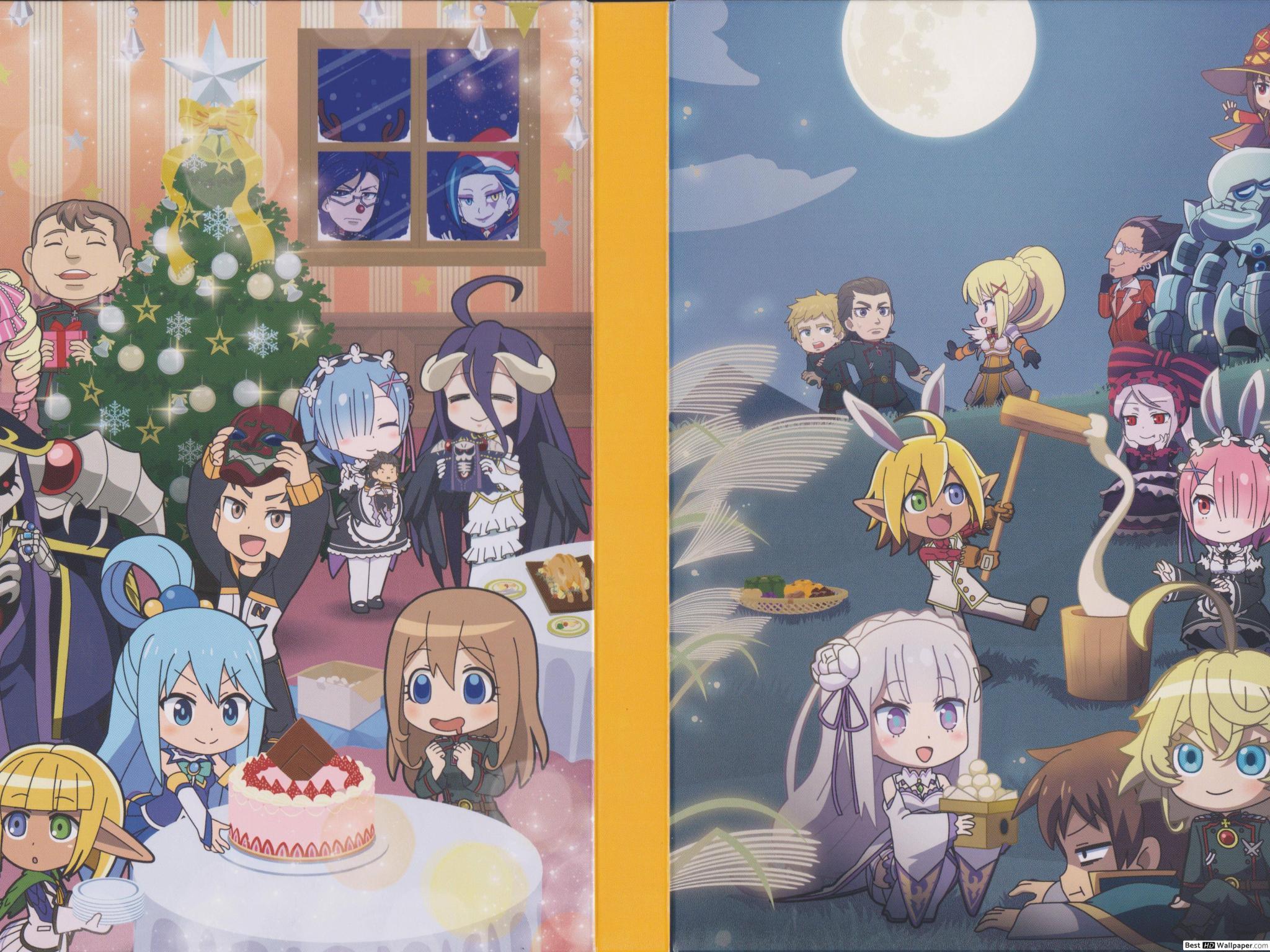 Isekai Quartet Wallpapers - Top Free Isekai Quartet Backgrounds - WallpaperAccess