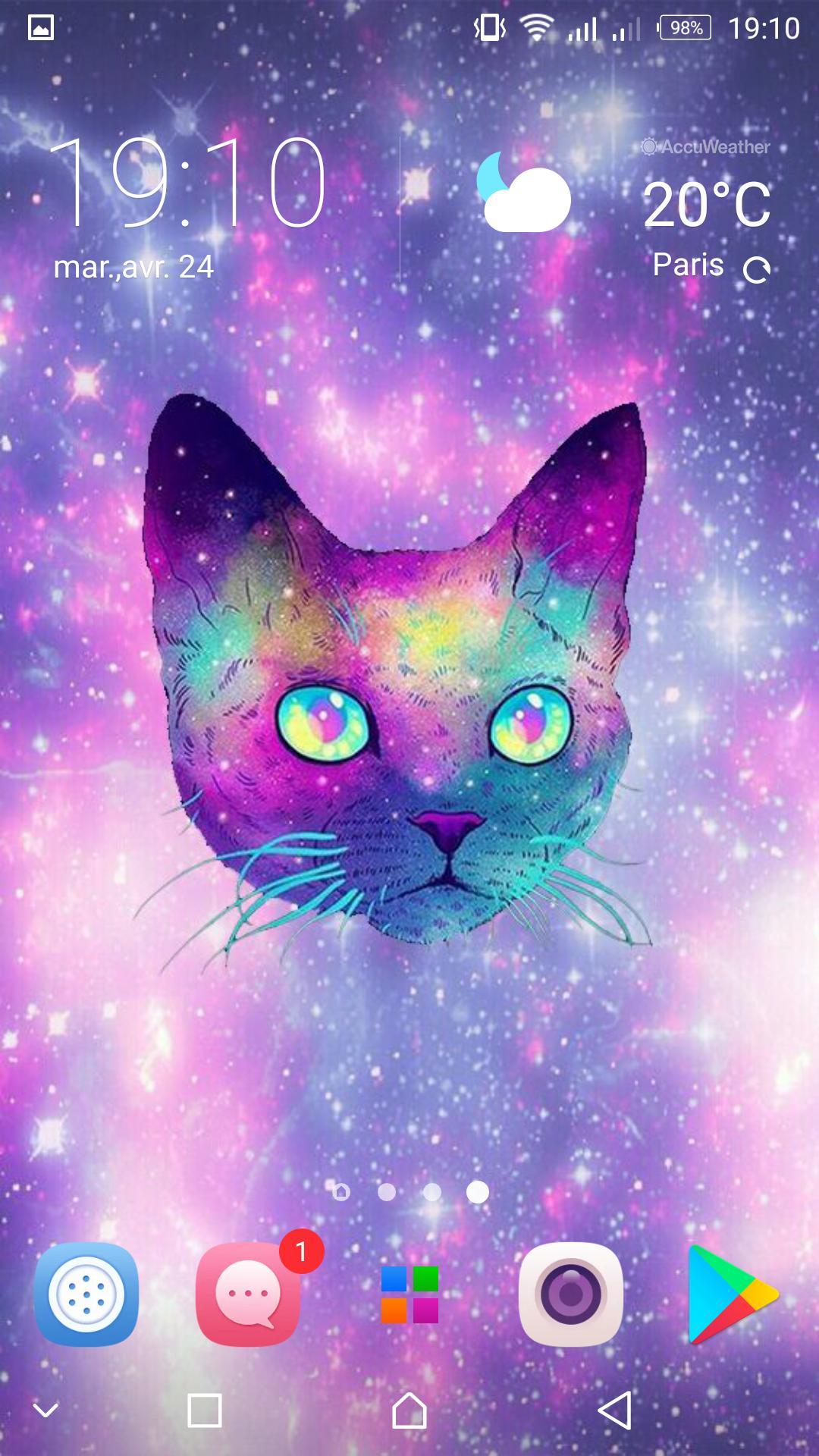 Purple Cat Wallpapers - Top Free Purple Cat Backgrounds - WallpaperAccess