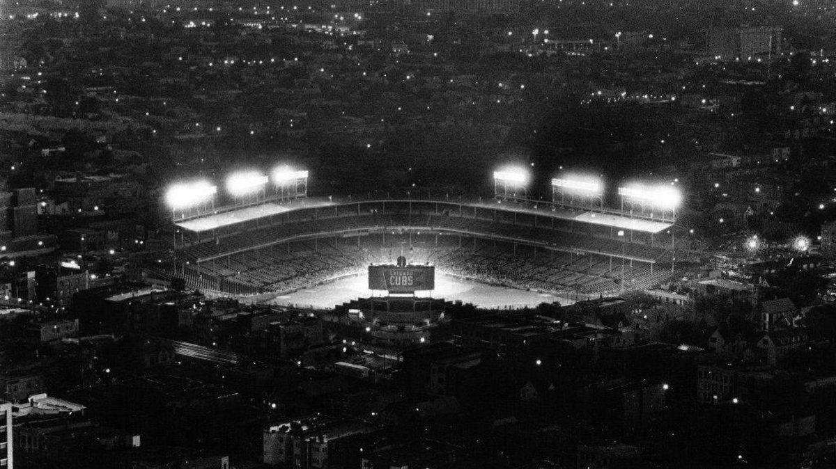 Wrigley Field Night Wallpapers - Top Free Wrigley Field Night ...