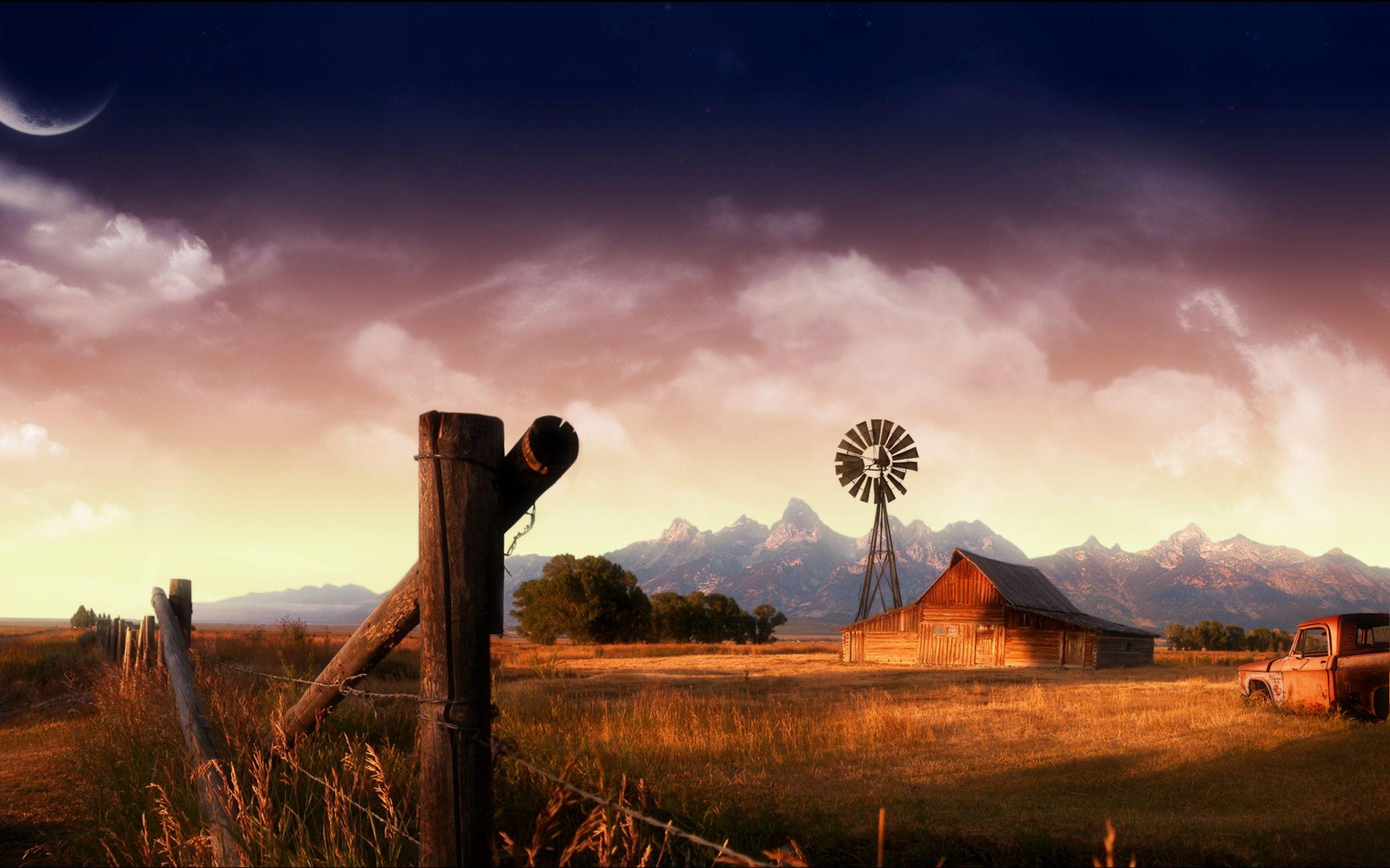 Country Landscape Desktop Wallpapers - Top Free Country Landscape ...