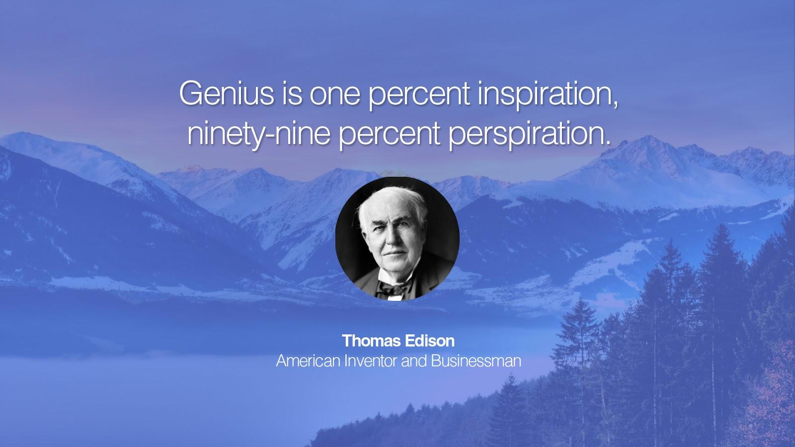 Thomas Edison Motivation Wallpapers - Top Free Thomas Edison Motivation ...