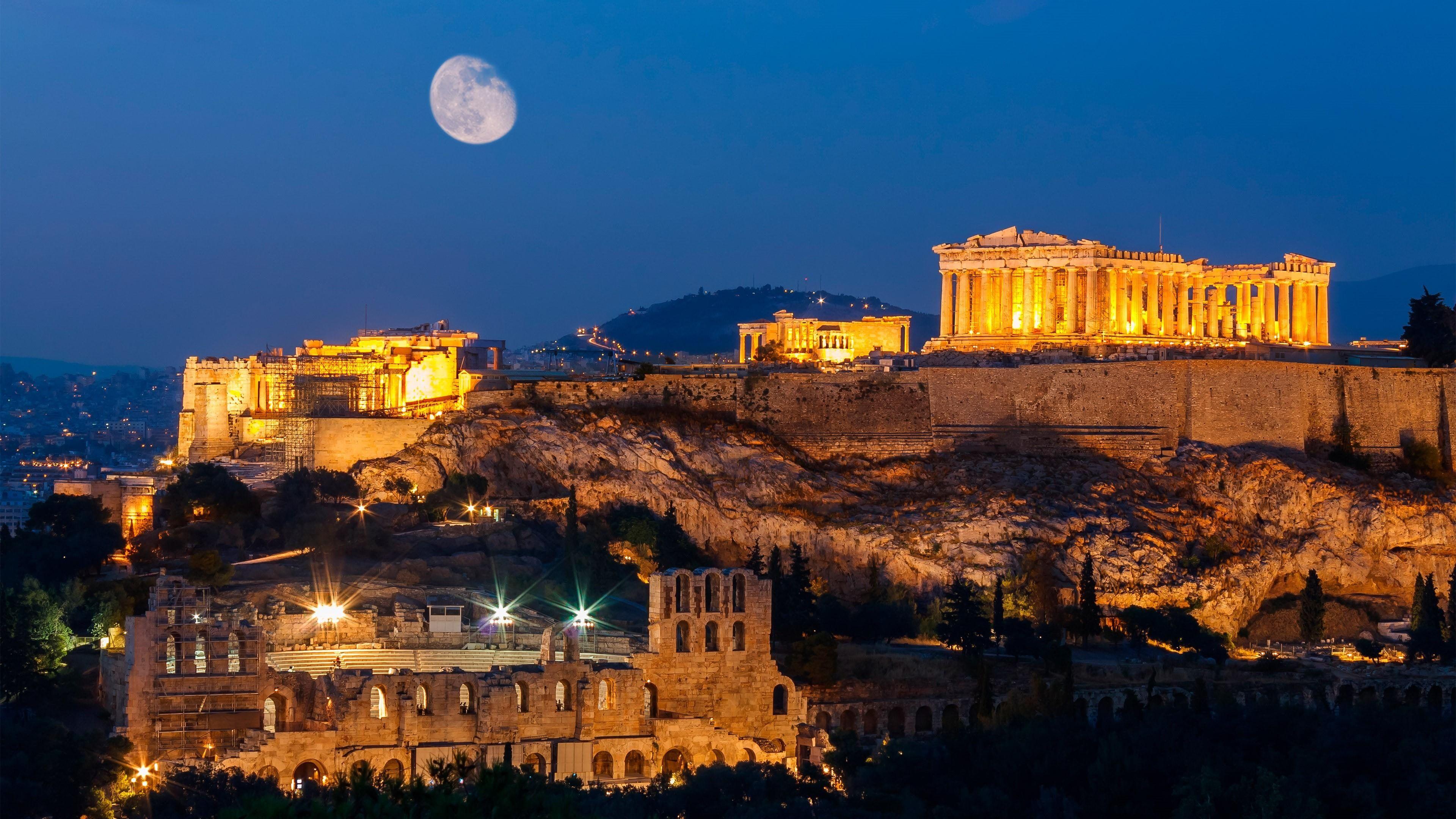 Athens 4K Wallpapers - Top Free Athens 4K Backgrounds - WallpaperAccess