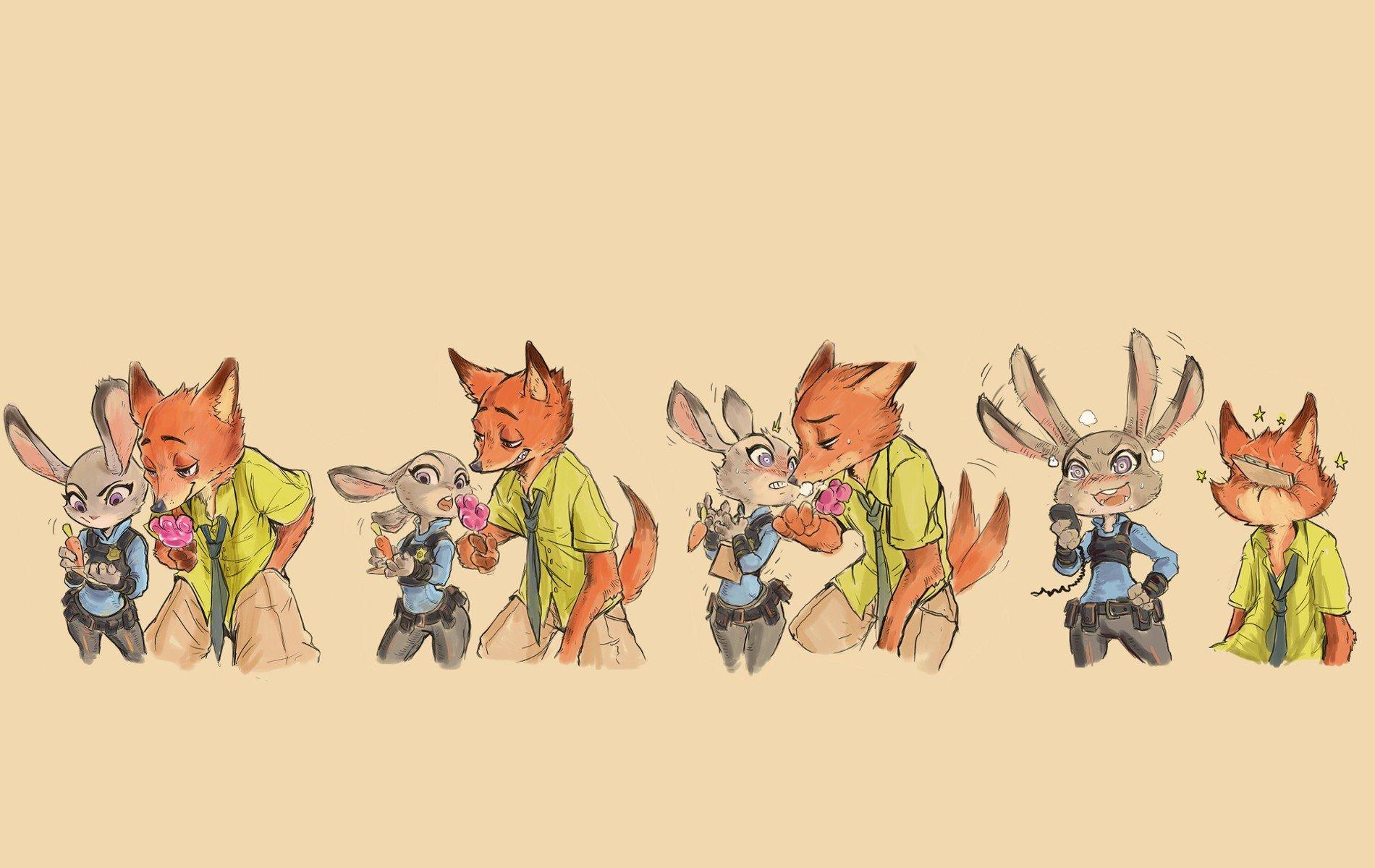 Zootopia Cute Wallpapers - Top Free Zootopia Cute Backgrounds ...