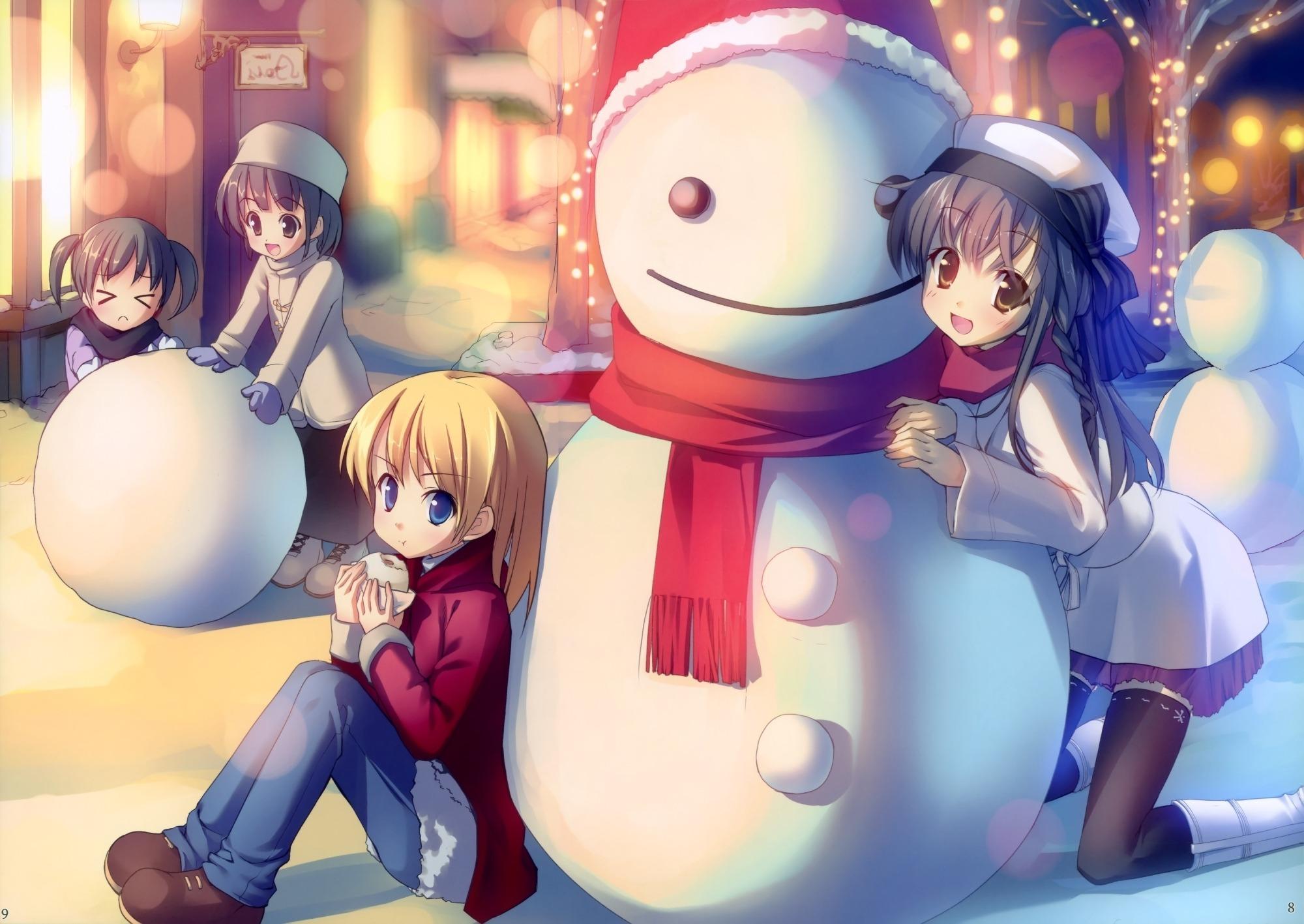 Winter Anime Boy Wallpapers - Top Free Winter Anime Boy Backgrounds ...