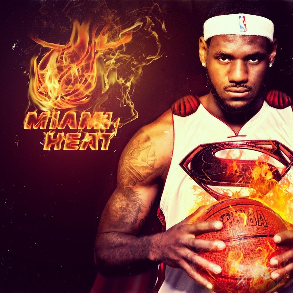 LeBron James Heat Wallpapers - Top Free LeBron James Heat Backgrounds ...