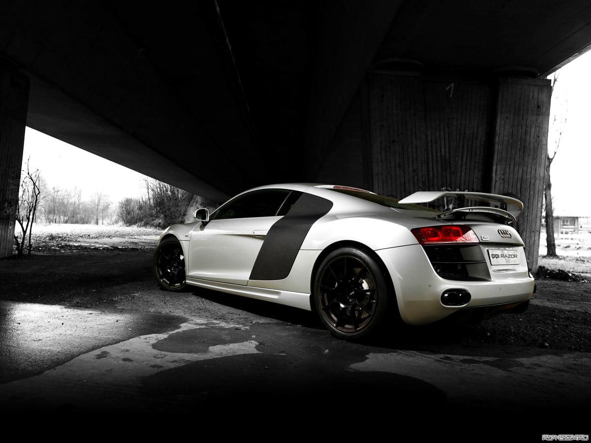 Audi R8 Black and White Wallpapers - Top Free Audi R8 Black and White ...