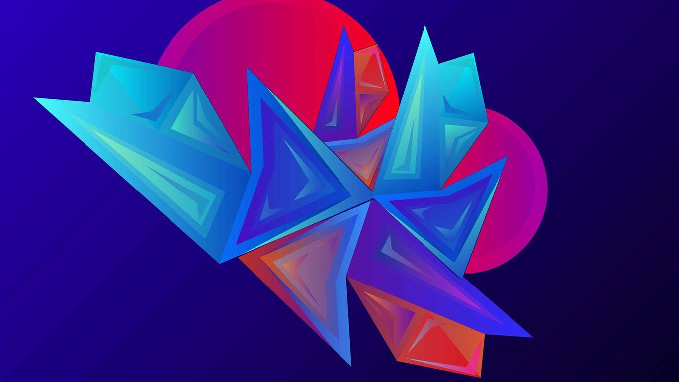 Orange Facet Blue Wallpapers - Top Free Orange Facet Blue Backgrounds ...