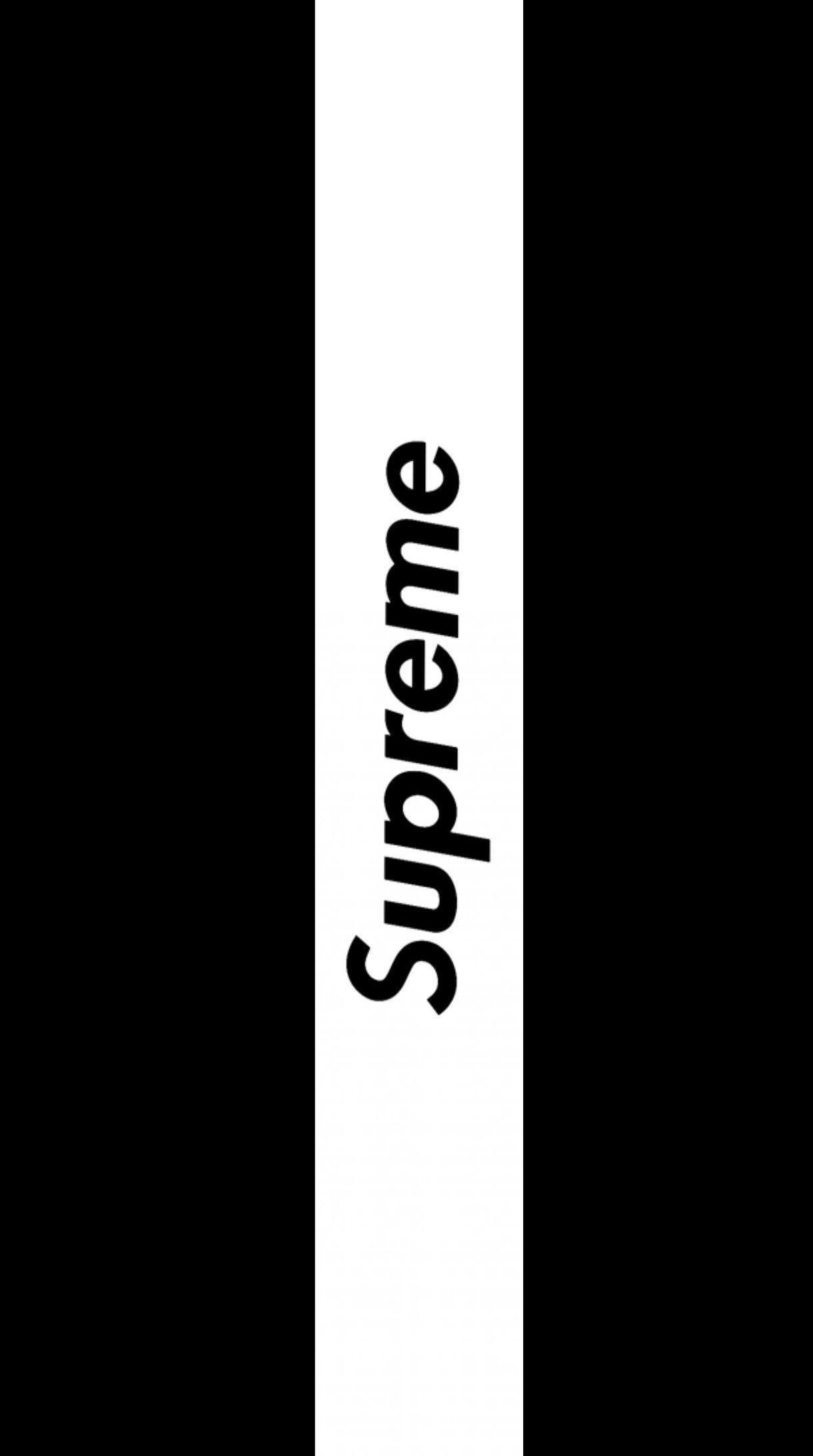 Black and White Supreme Wallpapers - Top Free Black and White Supreme ...