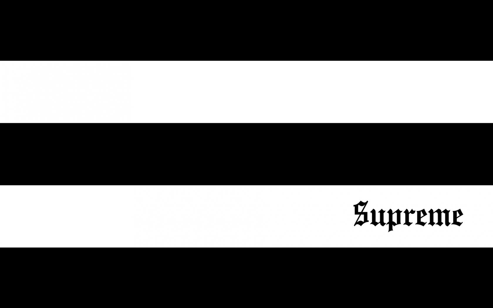 Black and White Supreme Wallpapers - Top Free Black and White Supreme ...