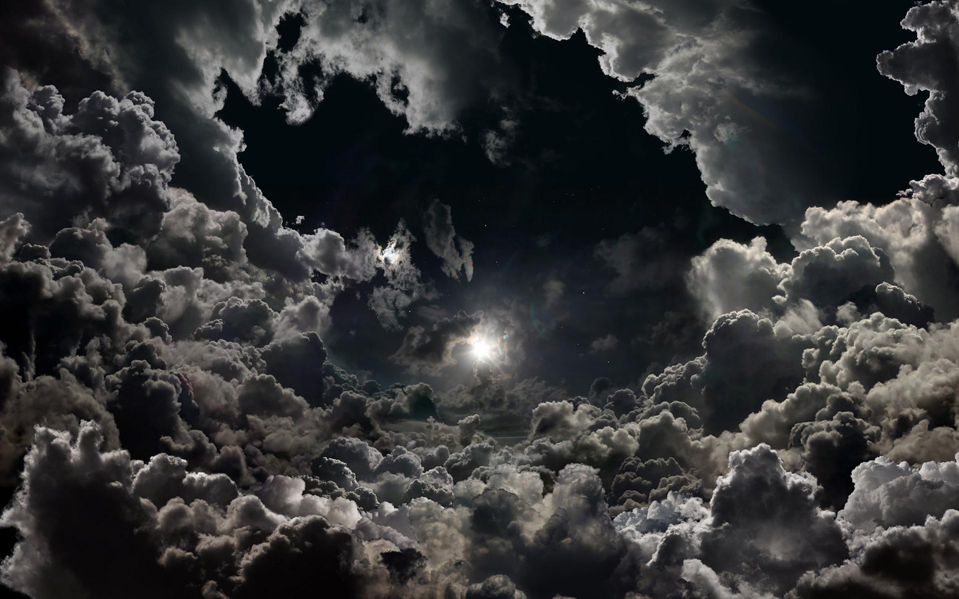 Night Sky with Clouds Wallpapers - Top Free Night Sky with Clouds ...
