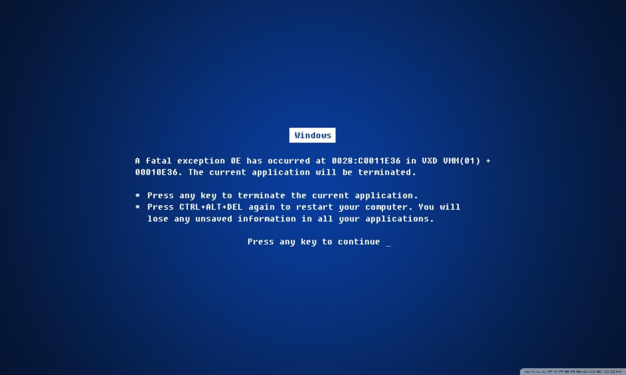 Error Message Wallpapers - Top Free Error Message Backgrounds ...