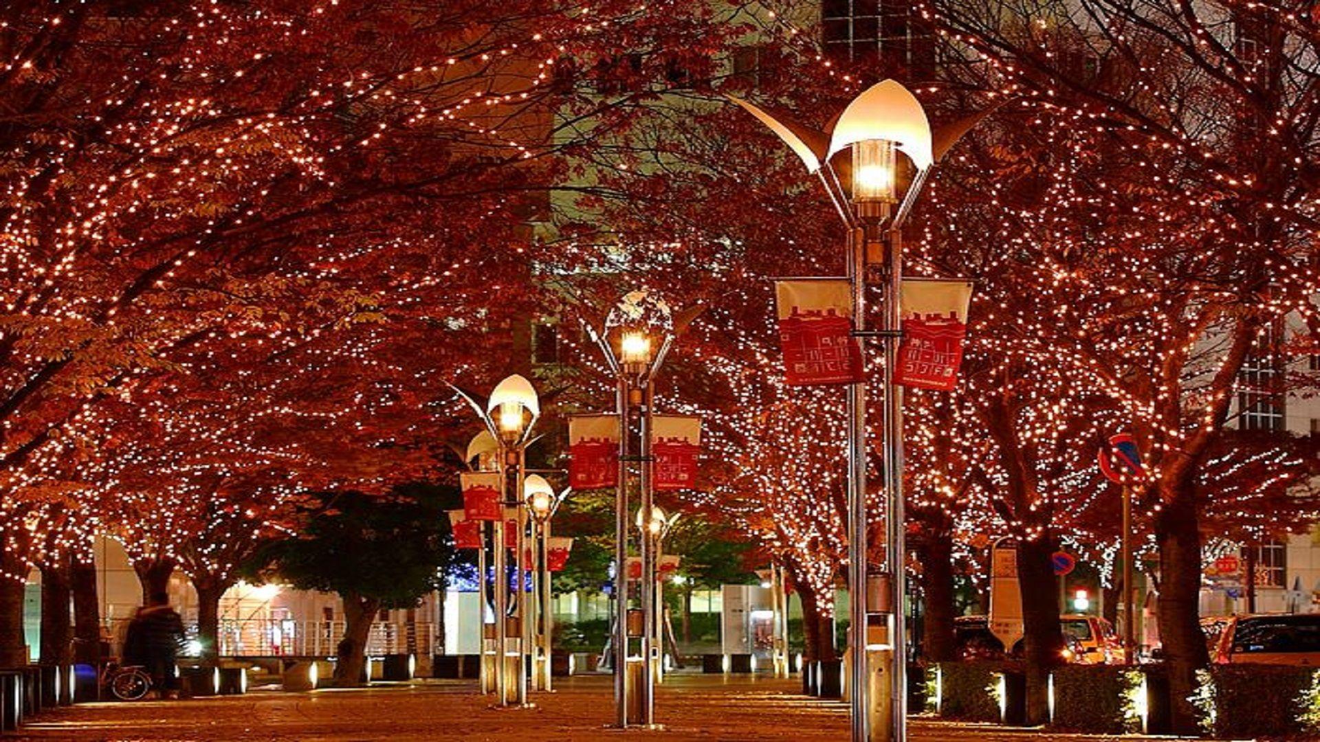 Christmas City Lights Wallpapers - Top Free Christmas City Lights ...