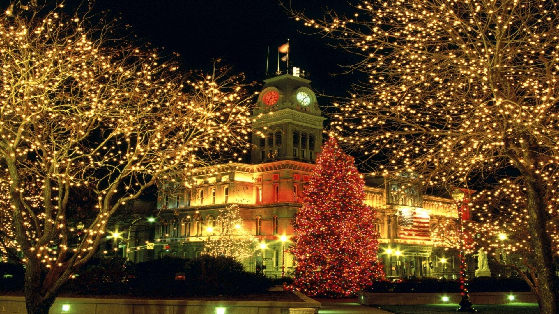 Christmas City Lights Wallpapers - Top Free Christmas City Lights ...