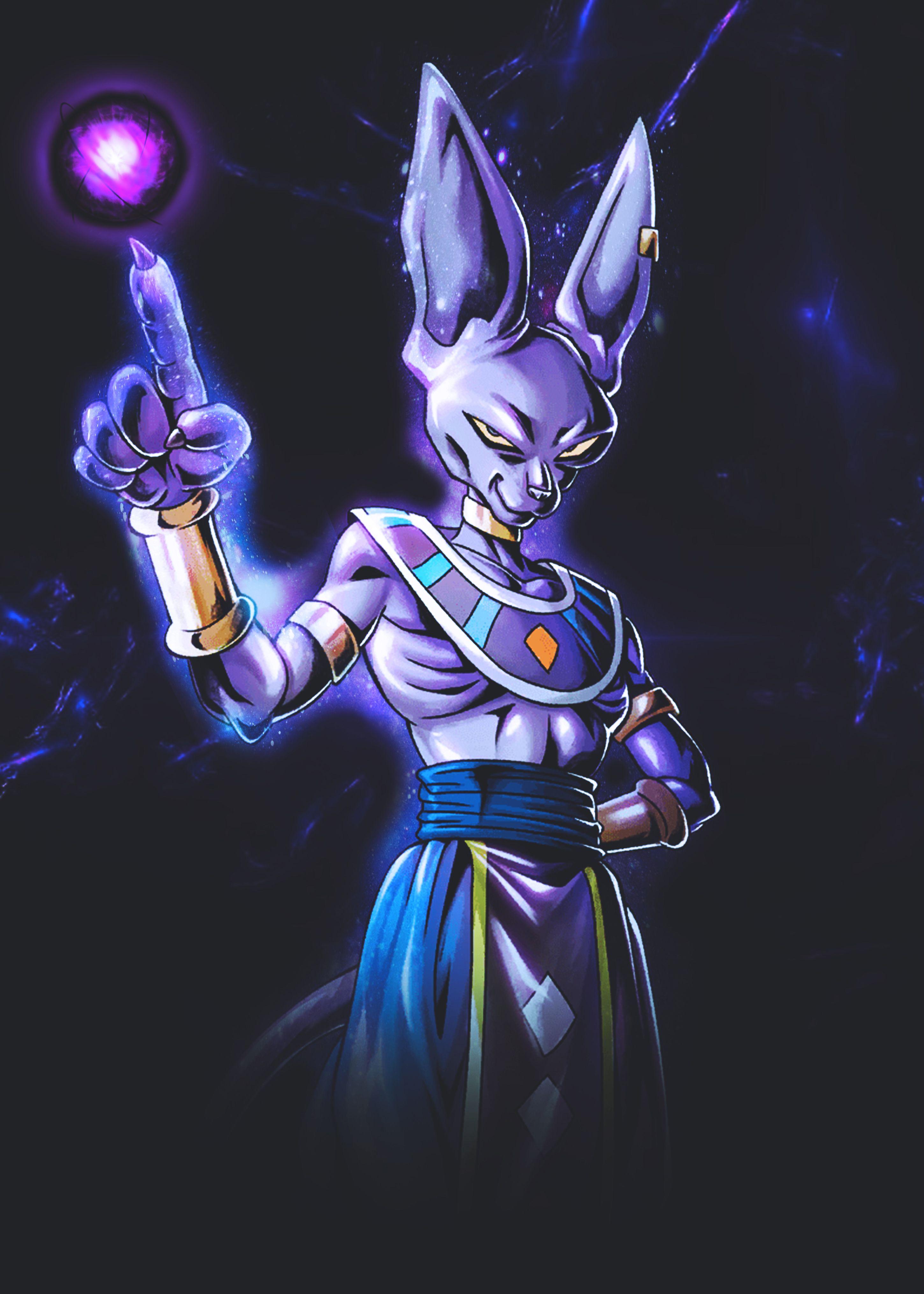 DBZ Beerus Wallpapers - Top Free DBZ Beerus Backgrounds - WallpaperAccess