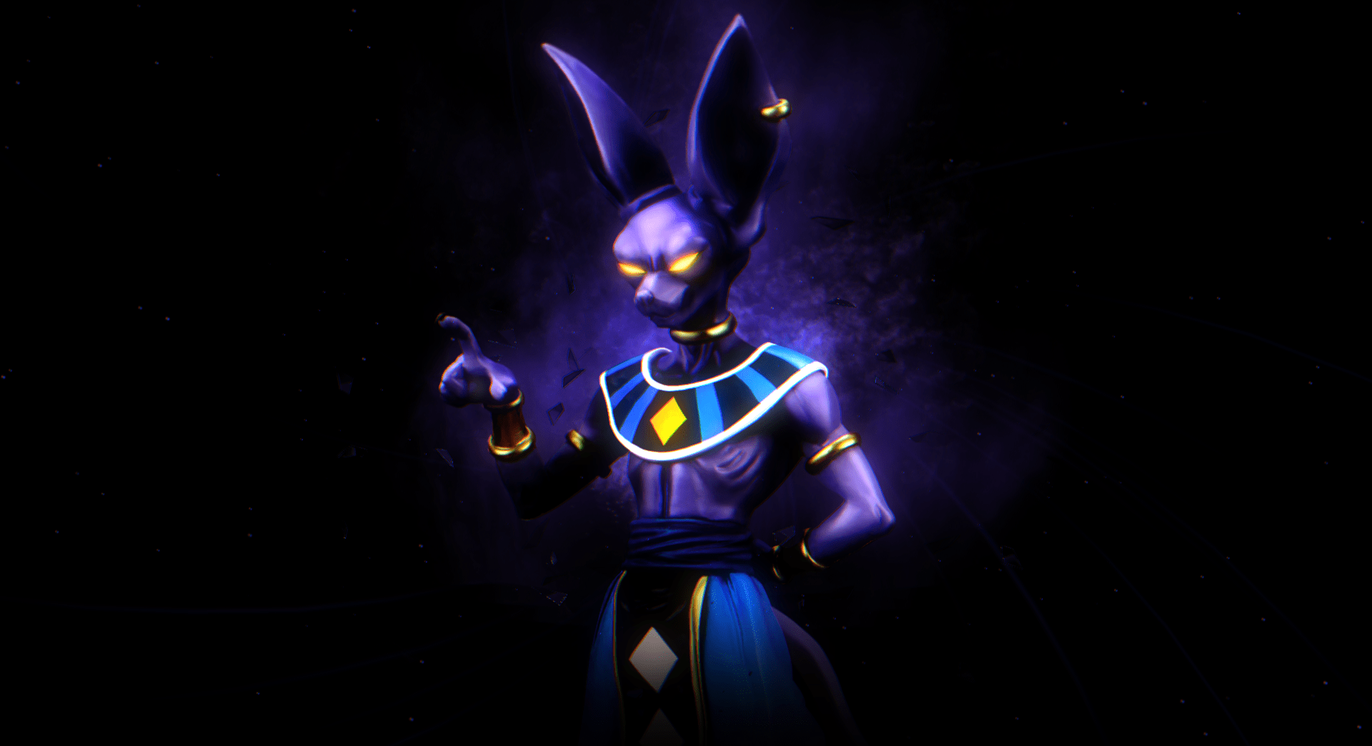 DBZ Beerus Wallpapers - Top Free DBZ Beerus Backgrounds - WallpaperAccess