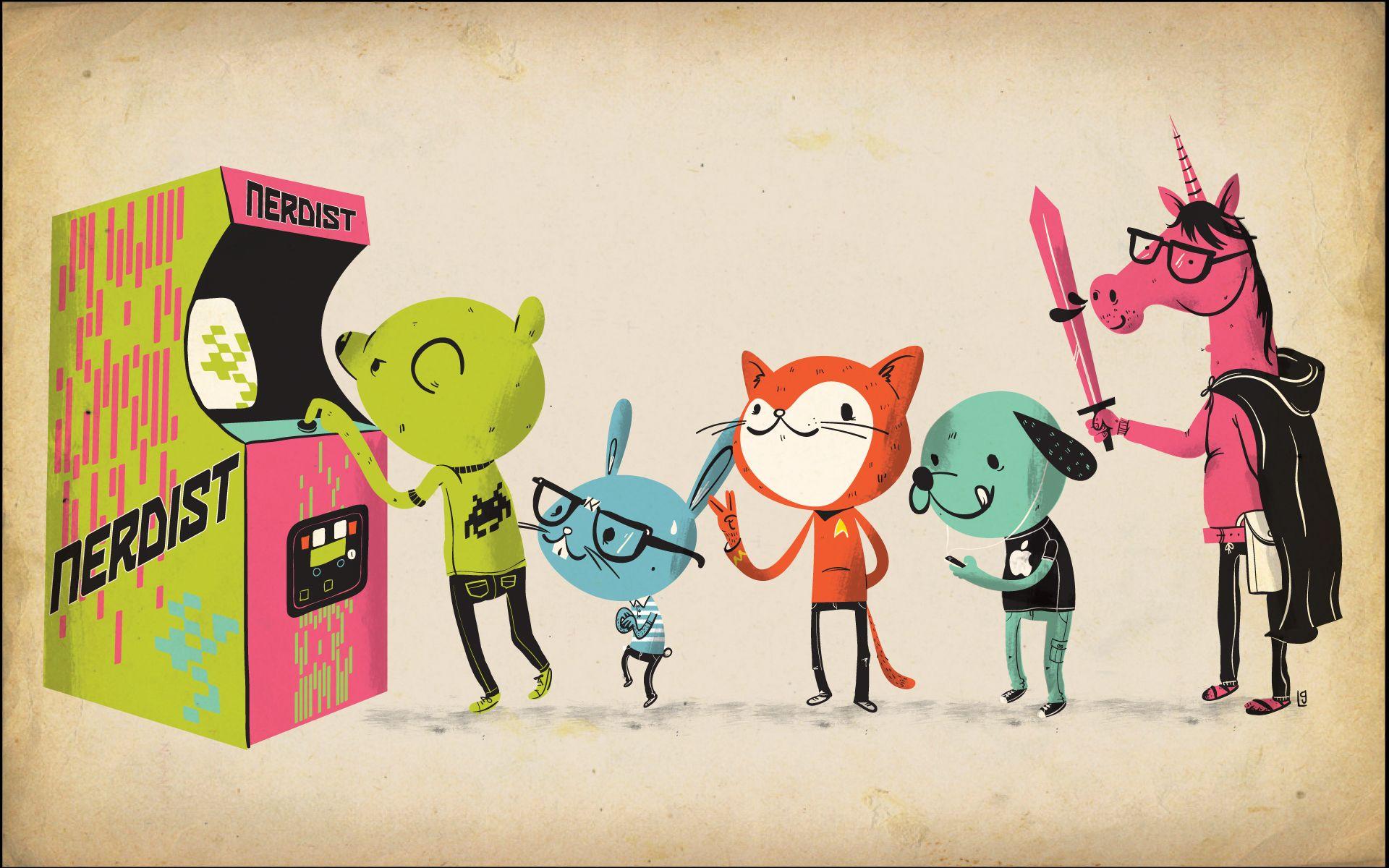 Chibi Nerd Wallpapers - Top Free Chibi Nerd Backgrounds - WallpaperAccess