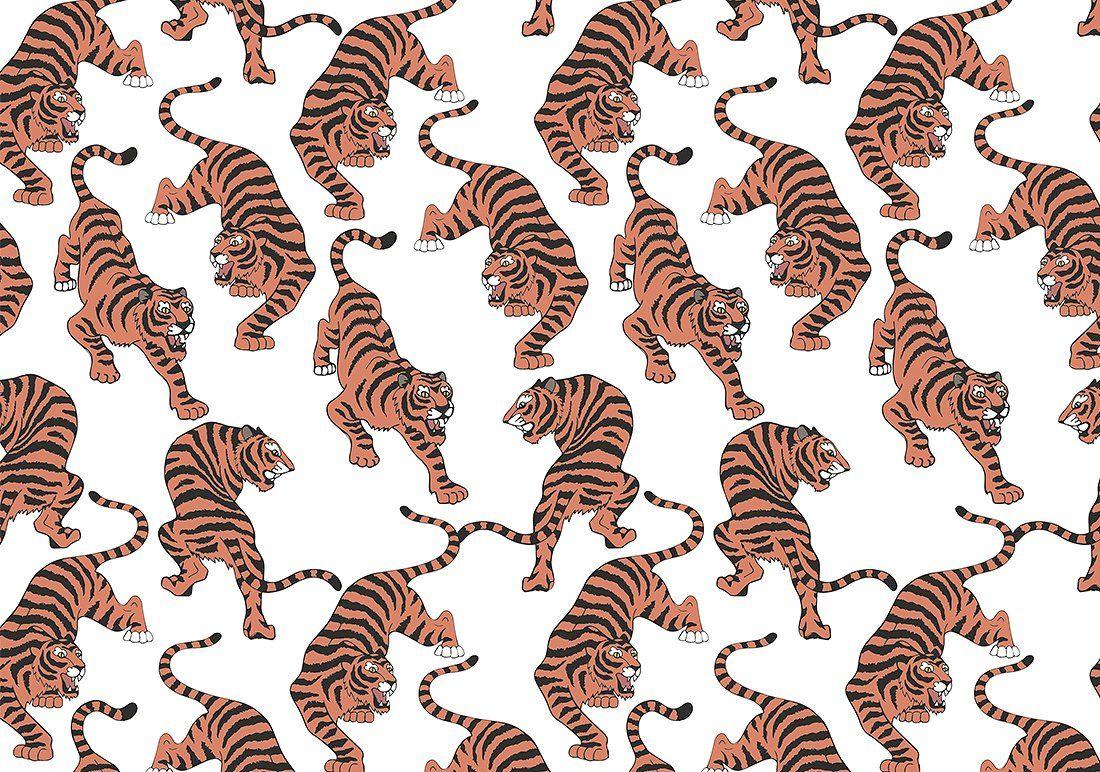Tiger Pattern Wallpapers - Top Free Tiger Pattern Backgrounds ...