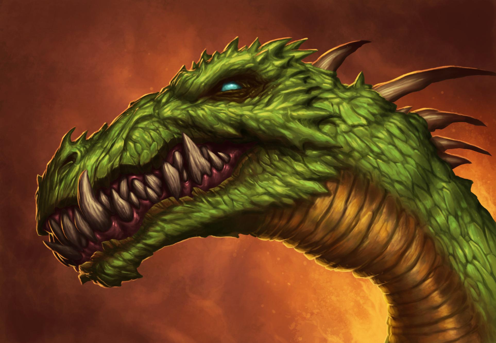 Awesome Green Dragon Wallpapers - Top Free Awesome Green Dragon ...