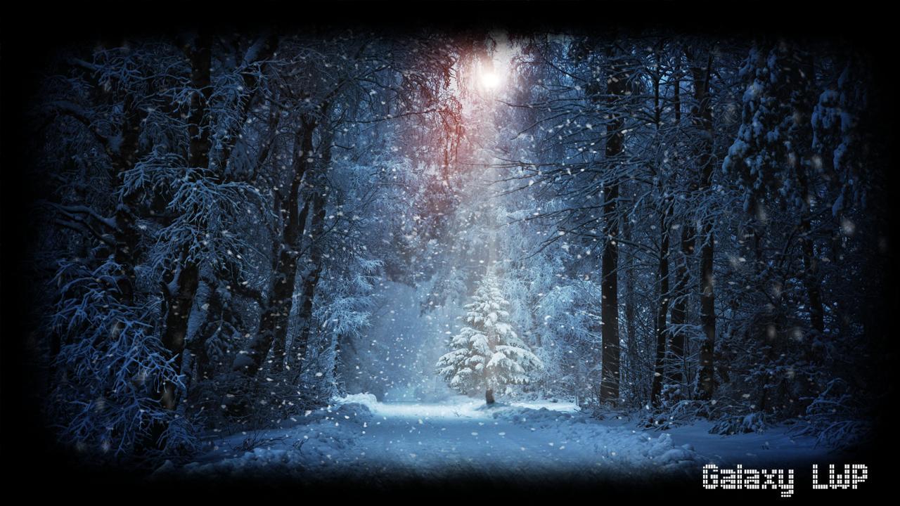 Night Snowfall Wallpapers - Top Free Night Snowfall Backgrounds ...