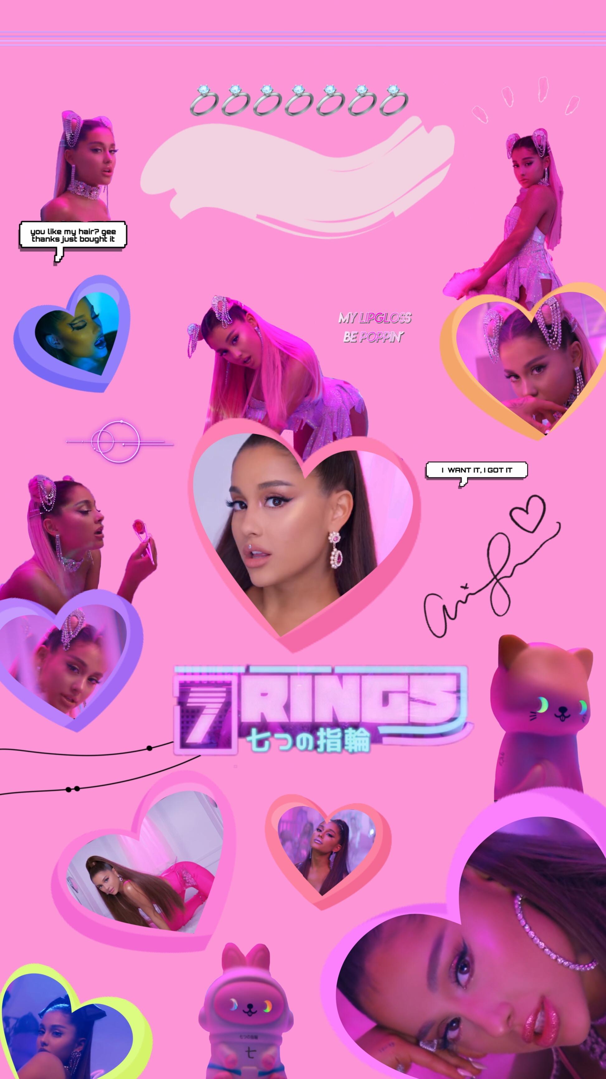 Ariana 7 Rings Wallpapers - Top Free Ariana 7 Rings Backgrounds ...