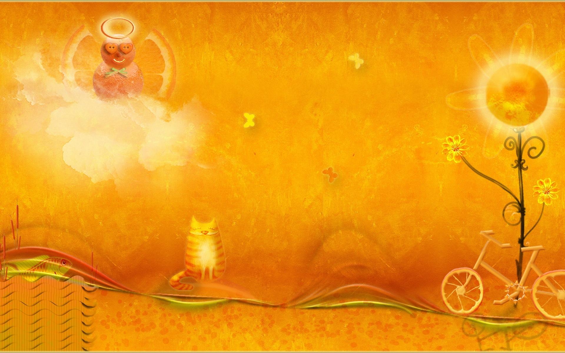 Orange Cartoon Wallpapers - Top Free Orange Cartoon Backgrounds ...