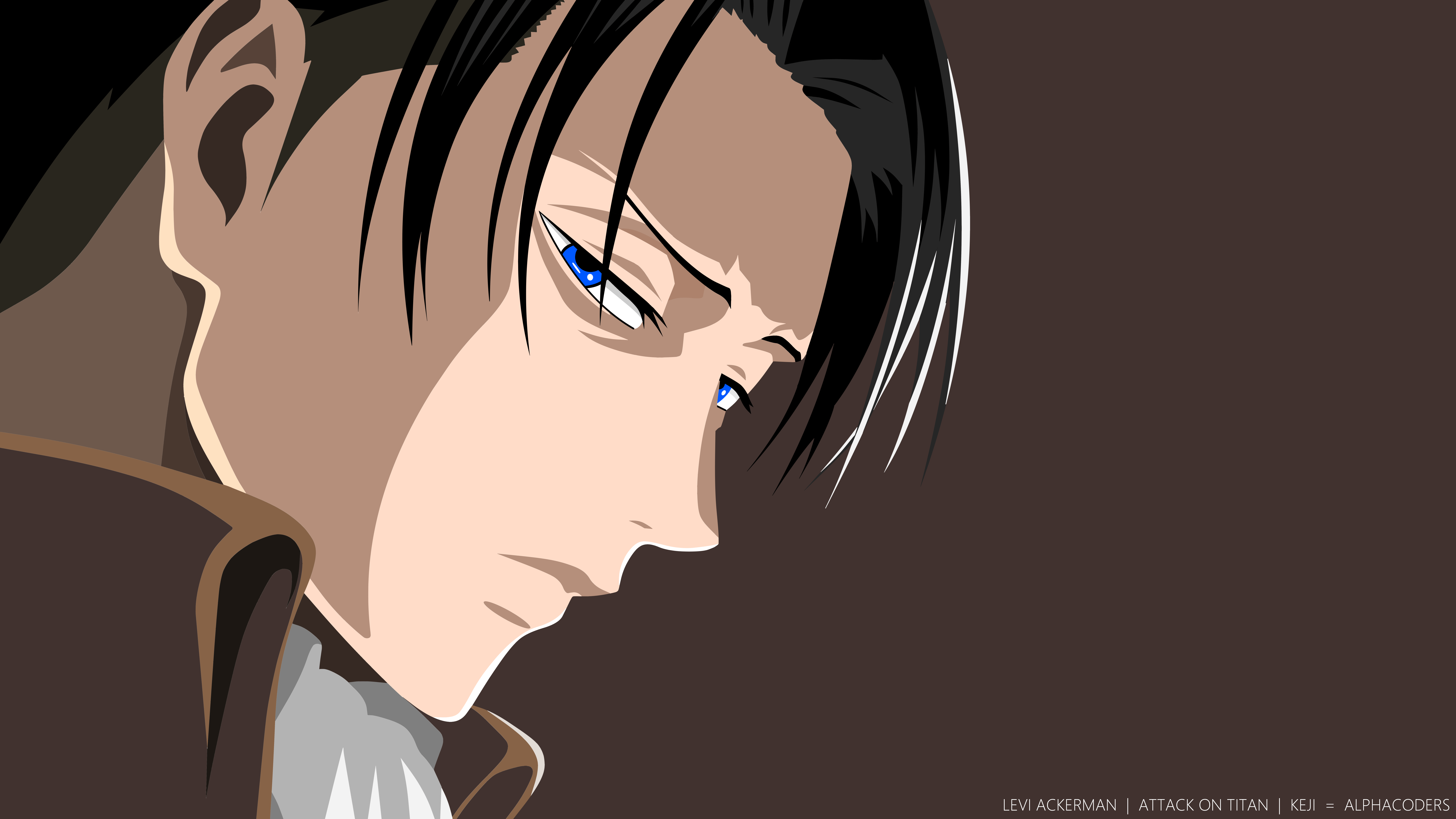 Levi Ackerman Minimalist Wallpapers - Top Free Levi Ackerman Minimalist ...
