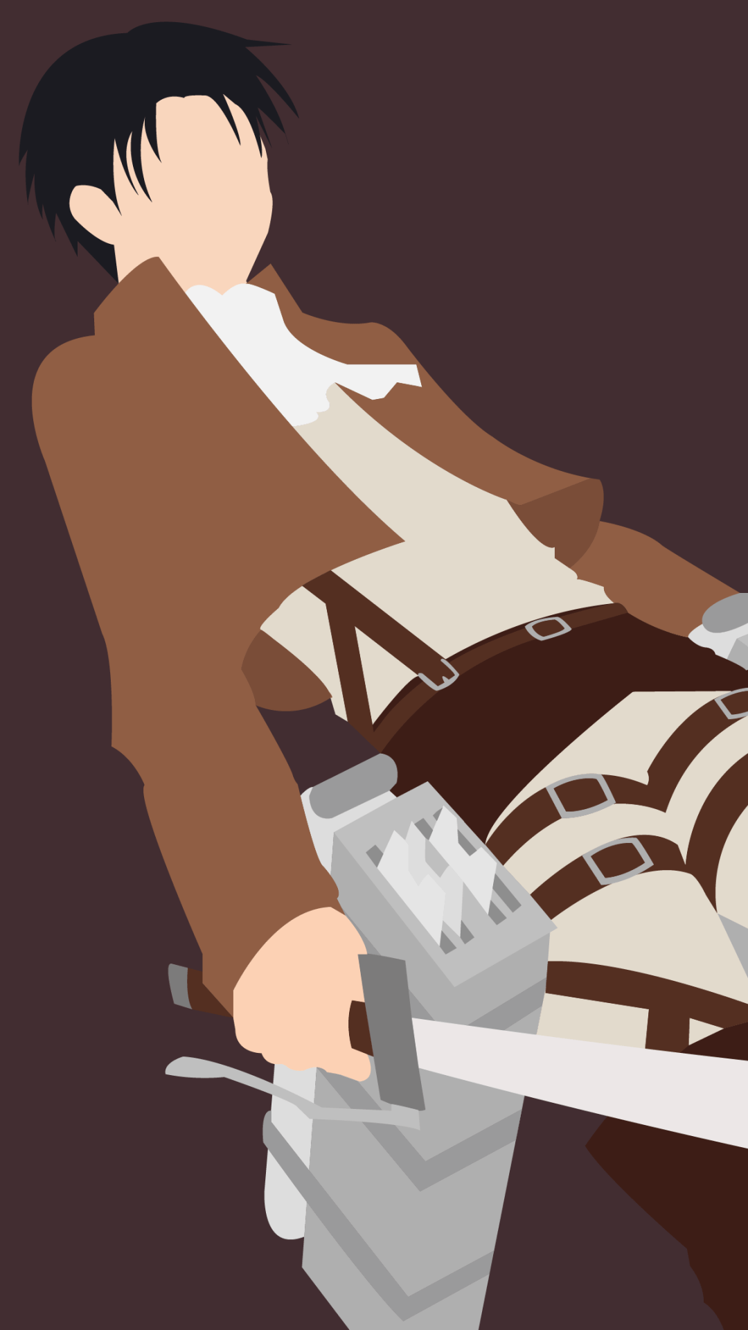 Levi Ackerman Minimalist Wallpapers - Top Free Levi Ackerman Minimalist ...
