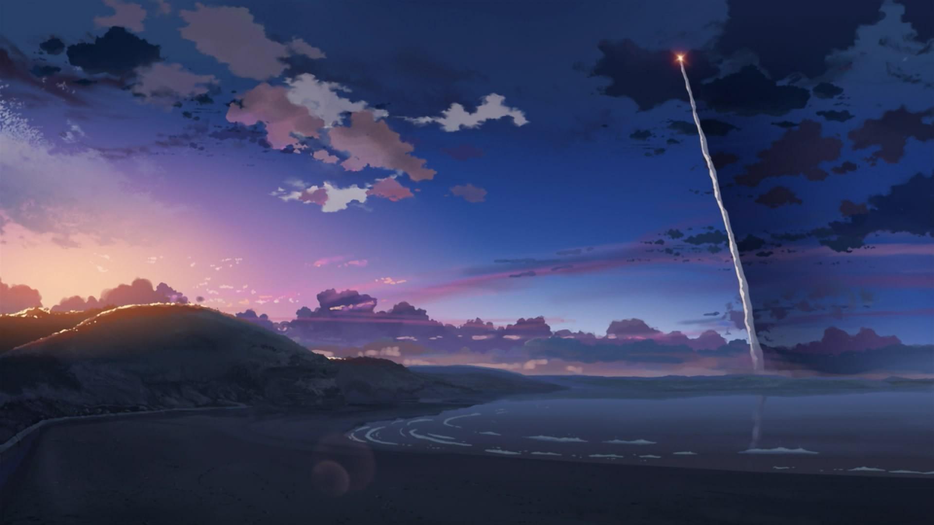 Sunset Anime HD Wallpapers - Top Free Sunset Anime HD Backgrounds ...