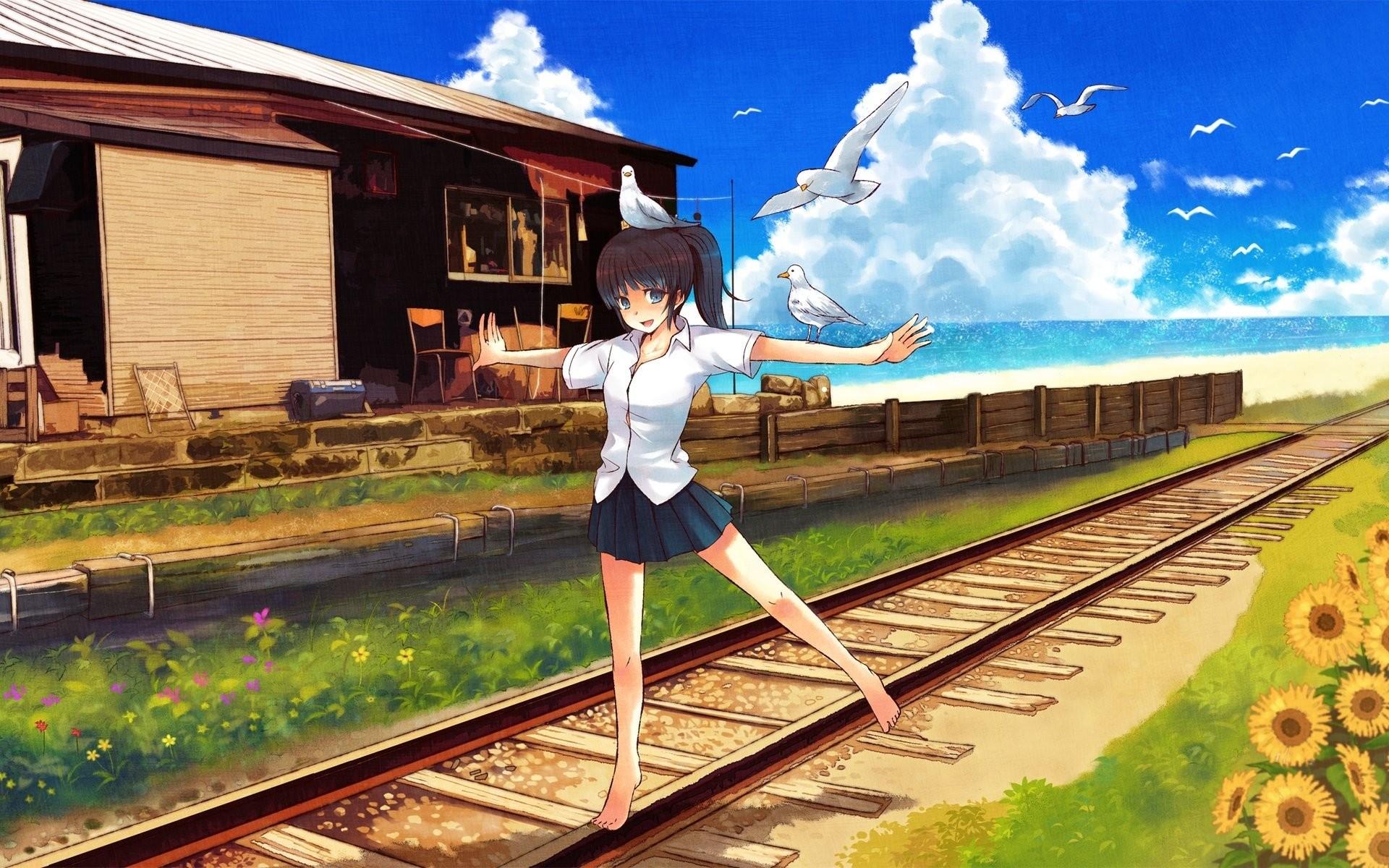 Anime Summer Scenery Wallpapers - Top Free Anime Summer Scenery ...