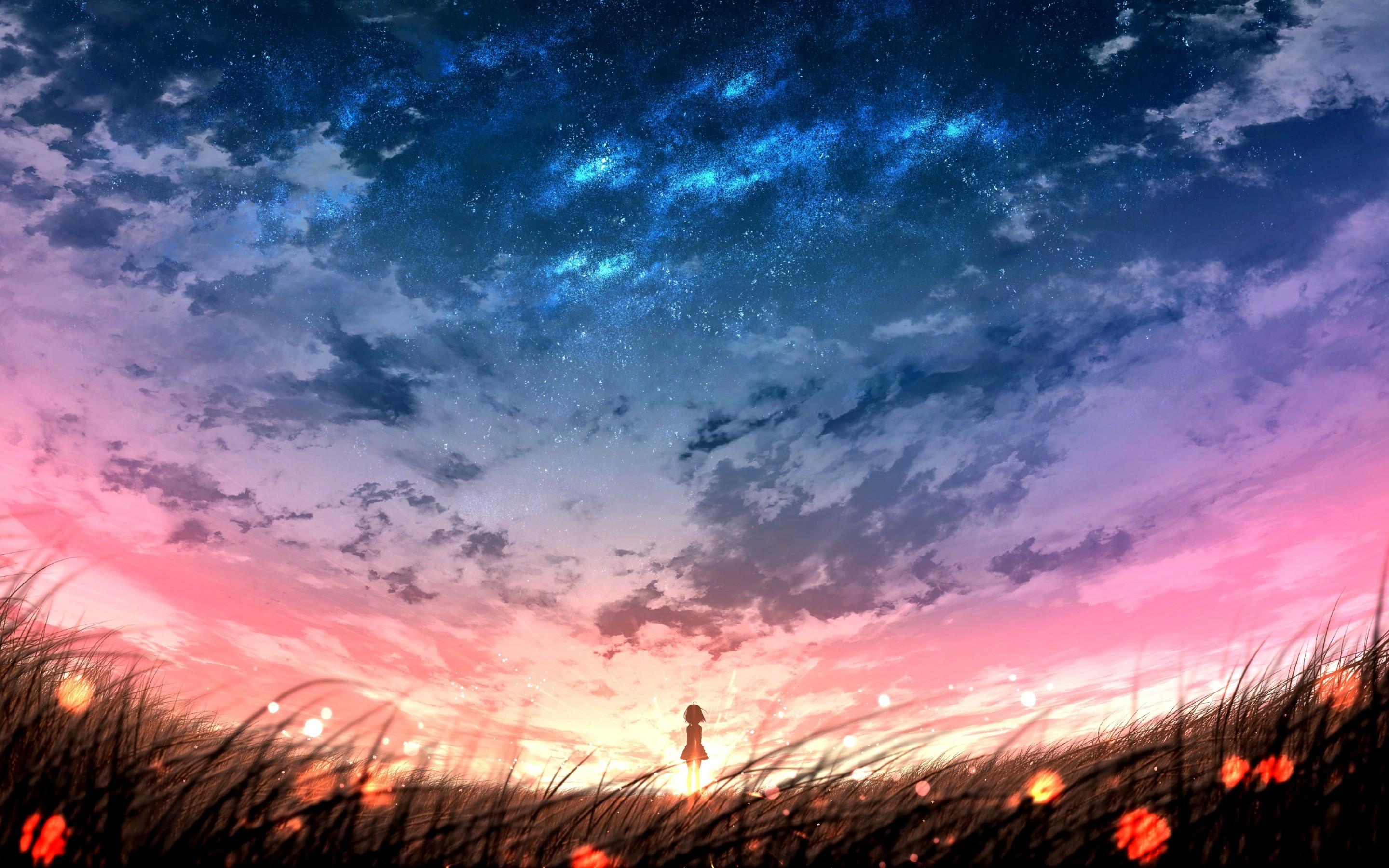 Sunset Anime HD Wallpapers - Top Free Sunset Anime HD Backgrounds ...