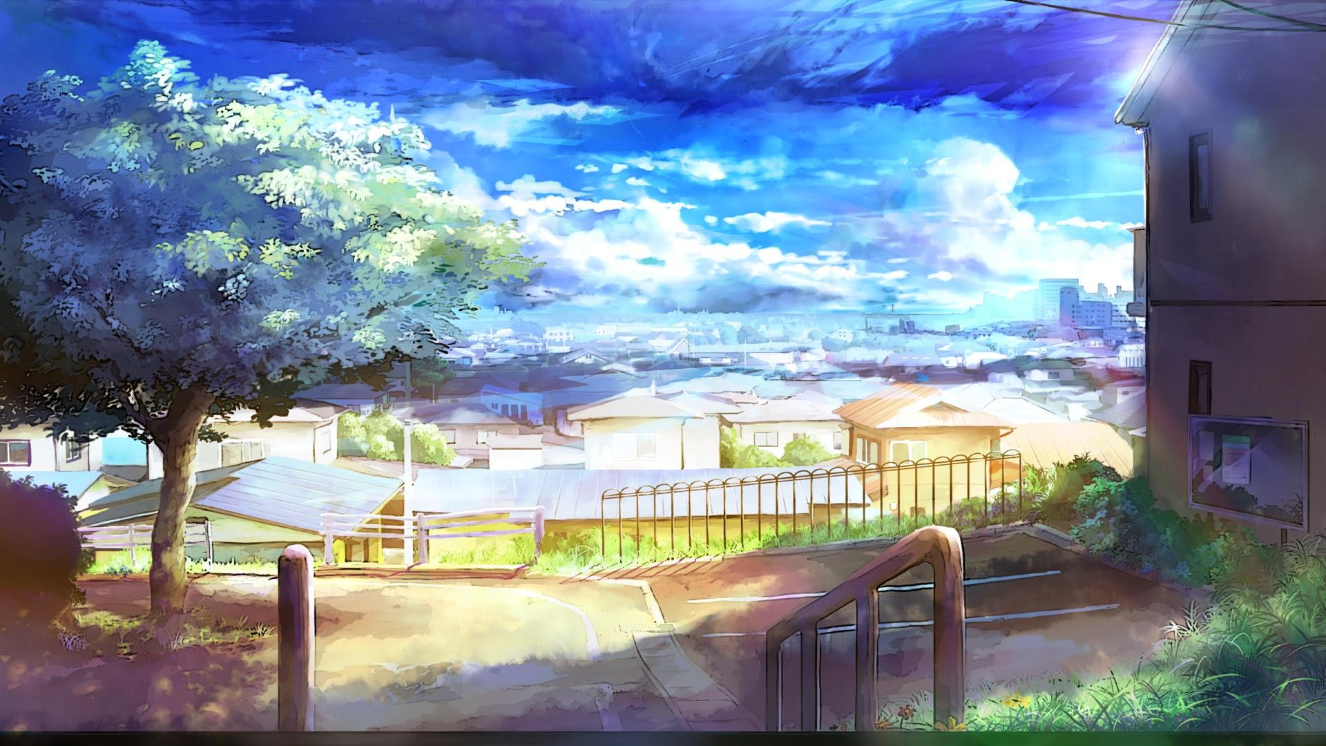 Anime Summer Scenery Wallpapers - Top Free Anime Summer Scenery ...