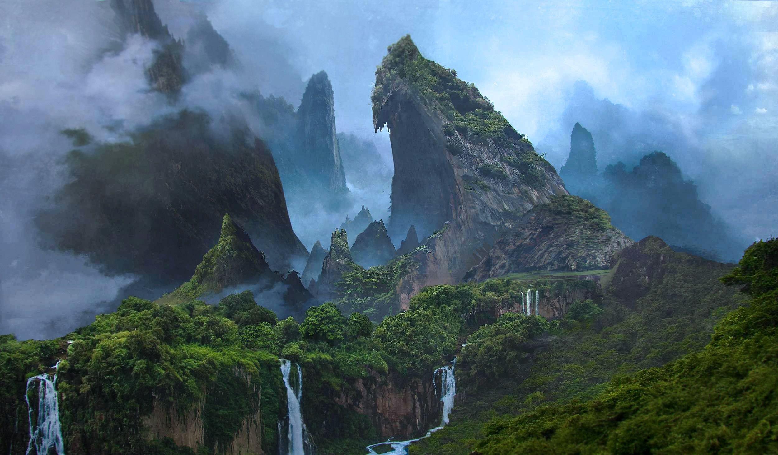 Jungle Mountain Wallpapers - Top Free Jungle Mountain Backgrounds ...